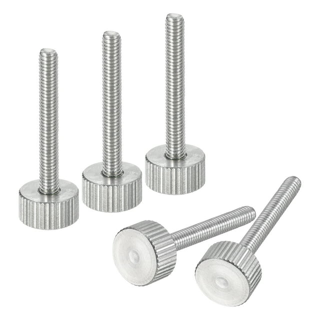 M4x30mm Knurled Thumb Screws, 5 Pack 304 Stainless Steel Flat Knurled Head Bolts - Walmart.com