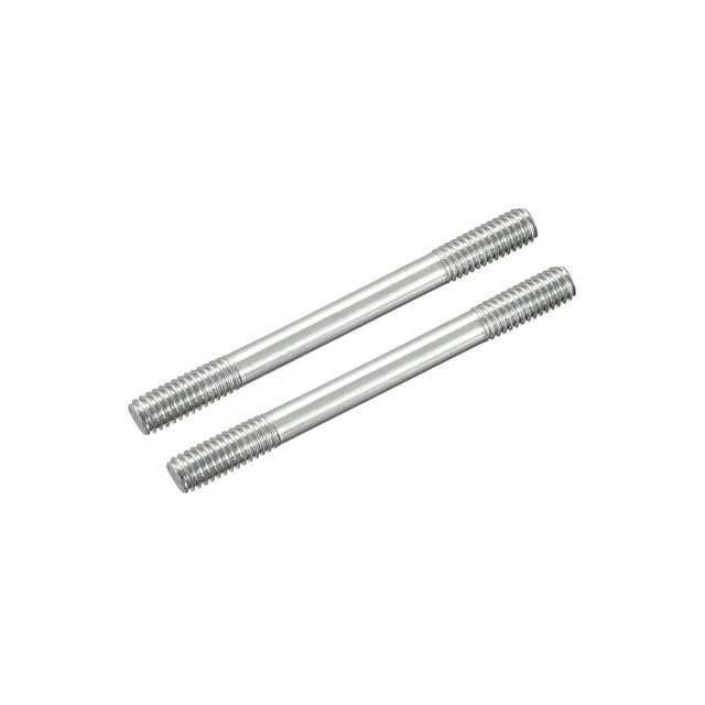 M4x40mm 304 Stainless Steel Push Rod Double End Threaded Rod for DIY ...