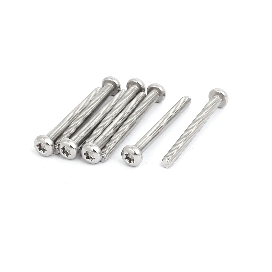 M4x40mm 316 Stainless Steel Pan Head Torx Socket Cap Security Screw ...