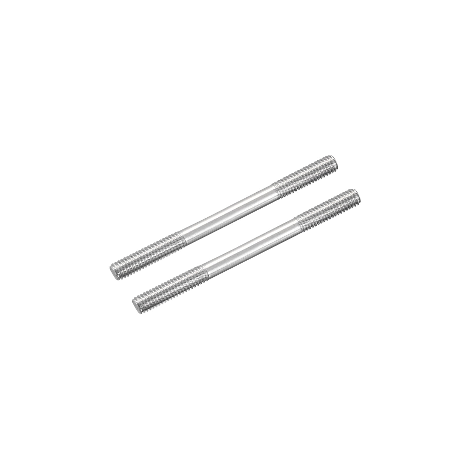 M4x50mm 304 Stainless Steel Push Rod Double End Threaded Rod for DIY ...