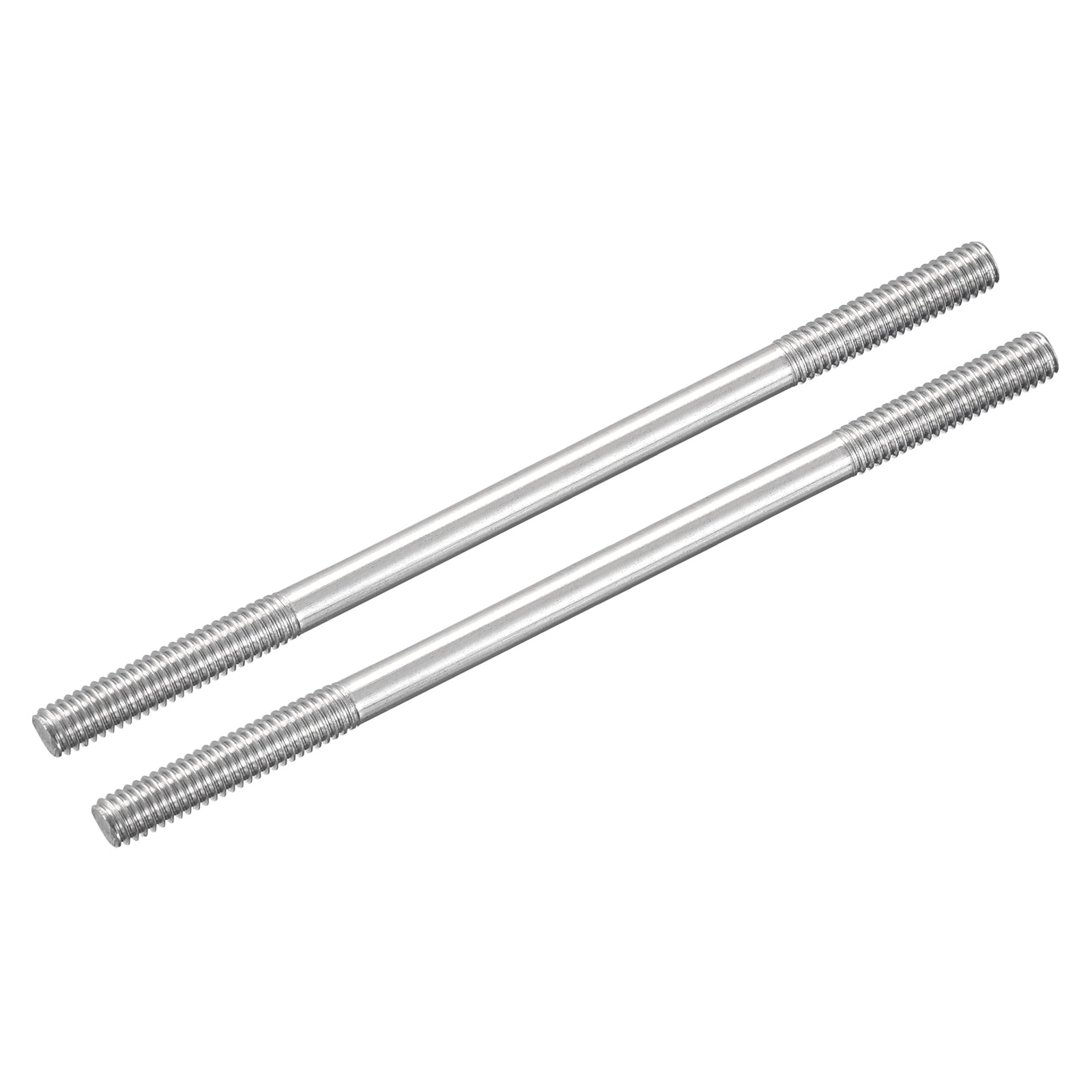 M4x80mm 304 Stainless Steel Push Rod Double End Threaded Rod for DIY ...