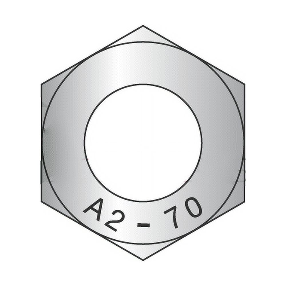 M5-0.8 Finished Hex Nuts / 18-8 Stainless Steel / DIN 934 (Quantity ...