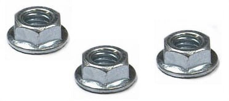 M5-0.8 Hex Flange Nuts / Non-Serrated / Class 8 / Zinc / DIN6923 - 5000 ...