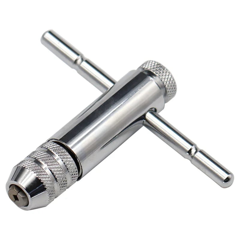 M5-12 Adjustable Ratchet Tap Wrench T-Tap Reamer Tapping Tool - Walmart.com