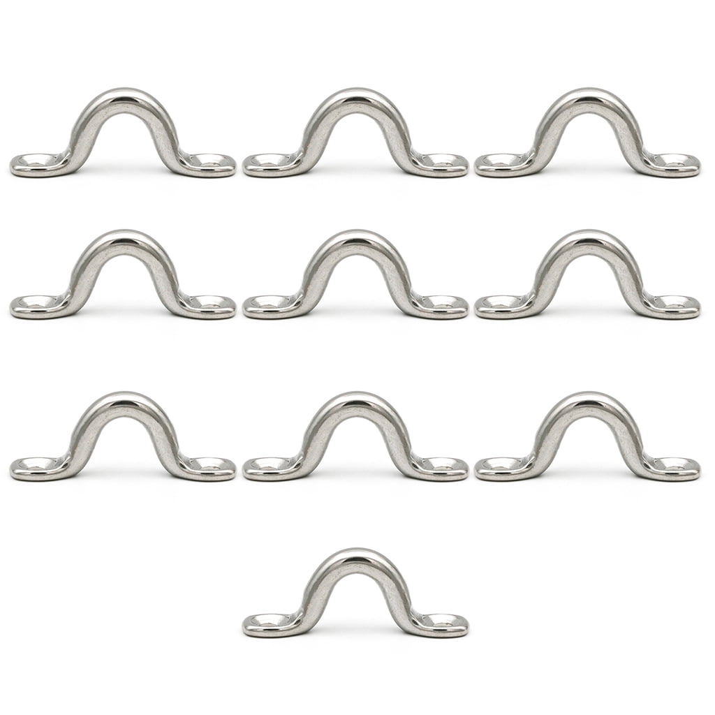M5 304 Stainless Steel Bimini Boat Top Pad Eye Kayak Deck Loops Tie ...