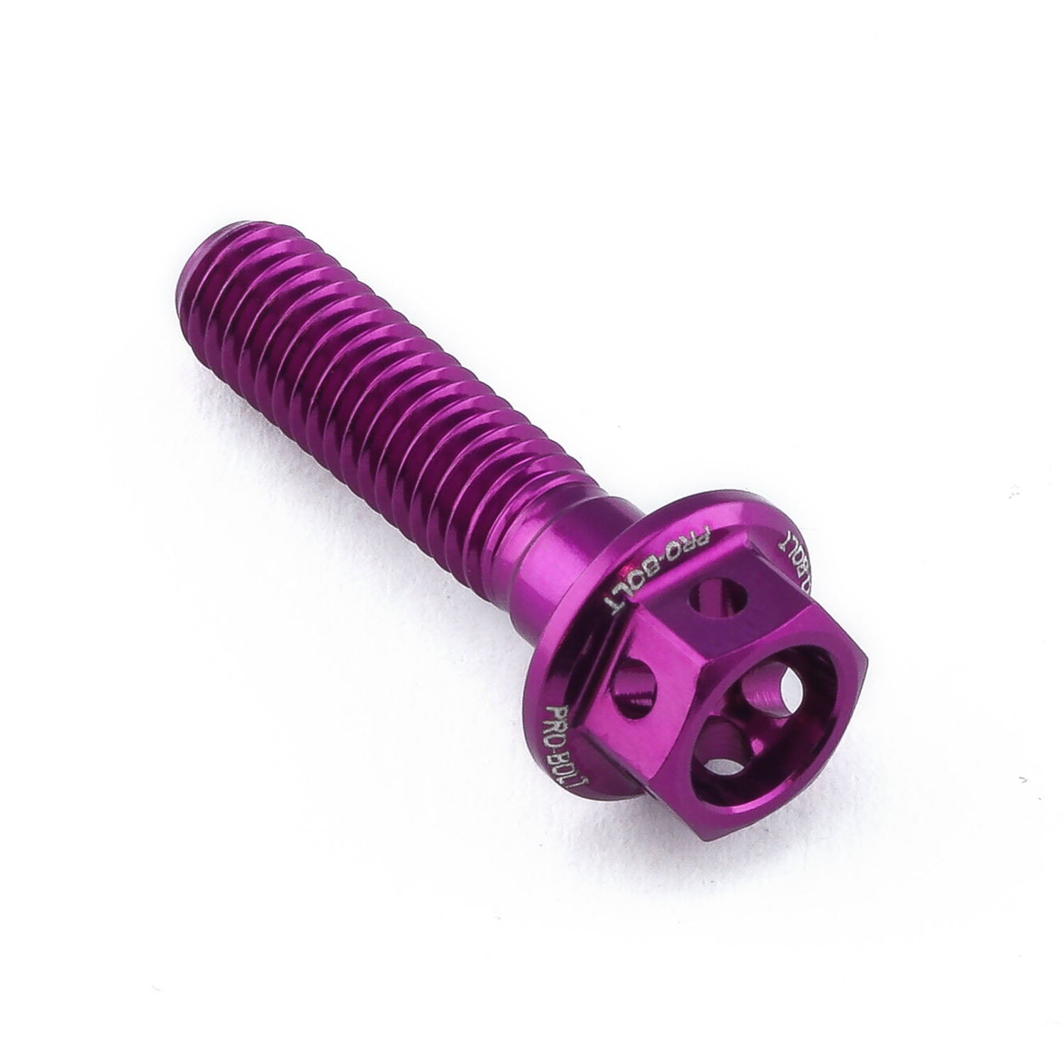 M5 Aluminum Flanged Hex Head Race Spec Etched Bolts - Walmart.com