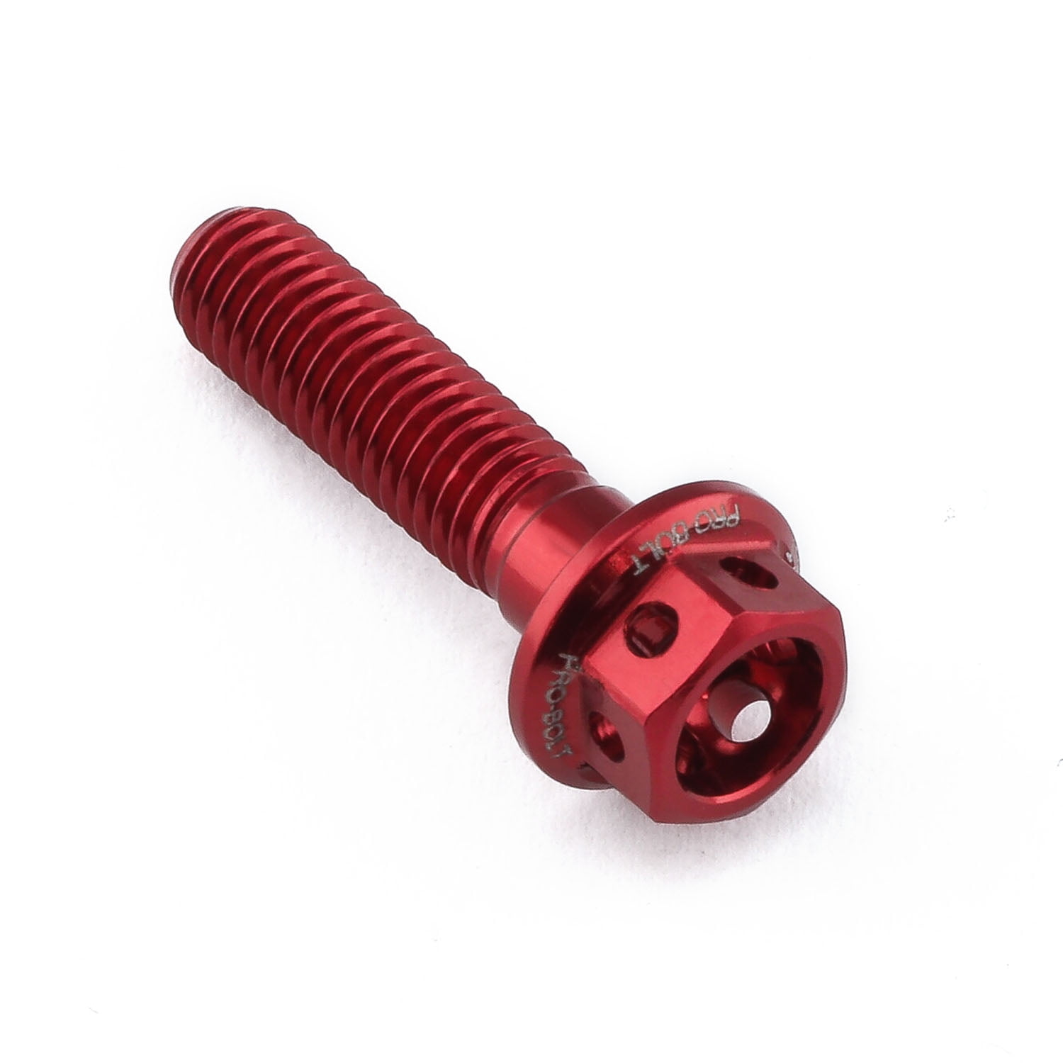 M5 Aluminum Flanged Hex Head Race Spec Etched Bolts - Walmart.com