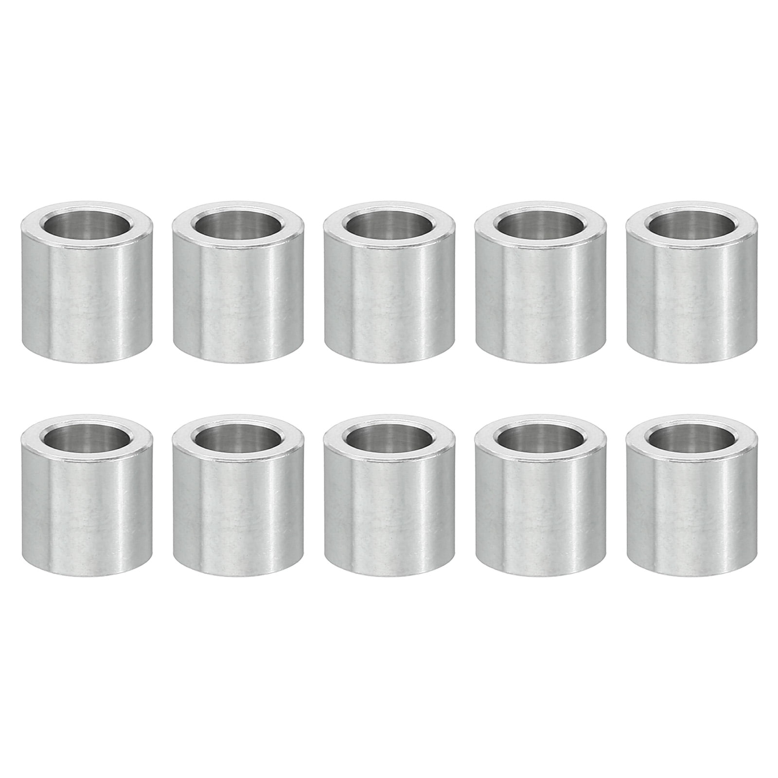 M5 Aluminum Spacers, 10 Pcs Metal Spacer Aluminum 5.2mm ID x 8mm OD x ...