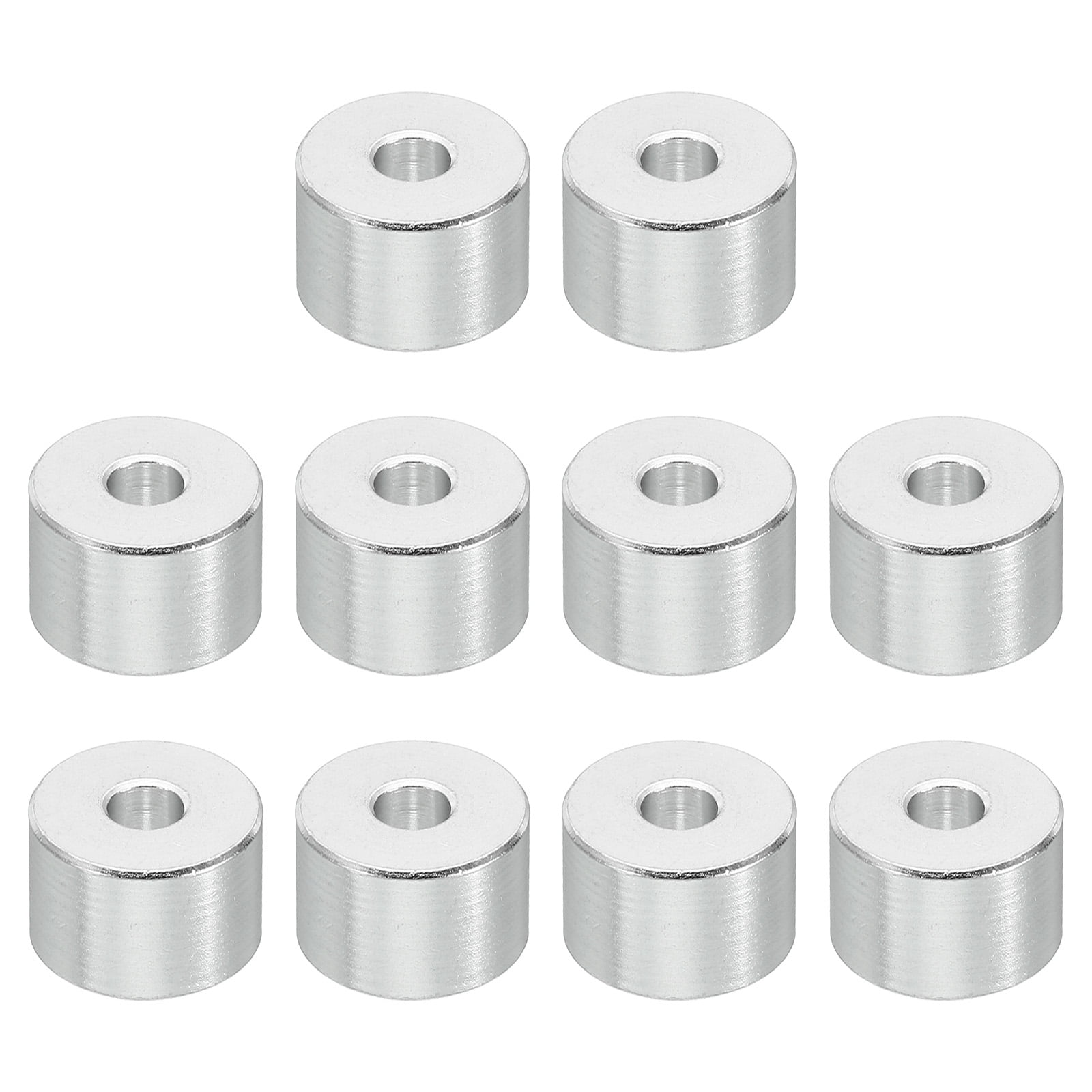 M5 Aluminum Spacers, 10 pieces Metal Spacer Aluminum 5.2mm ID x 16mm OD ...