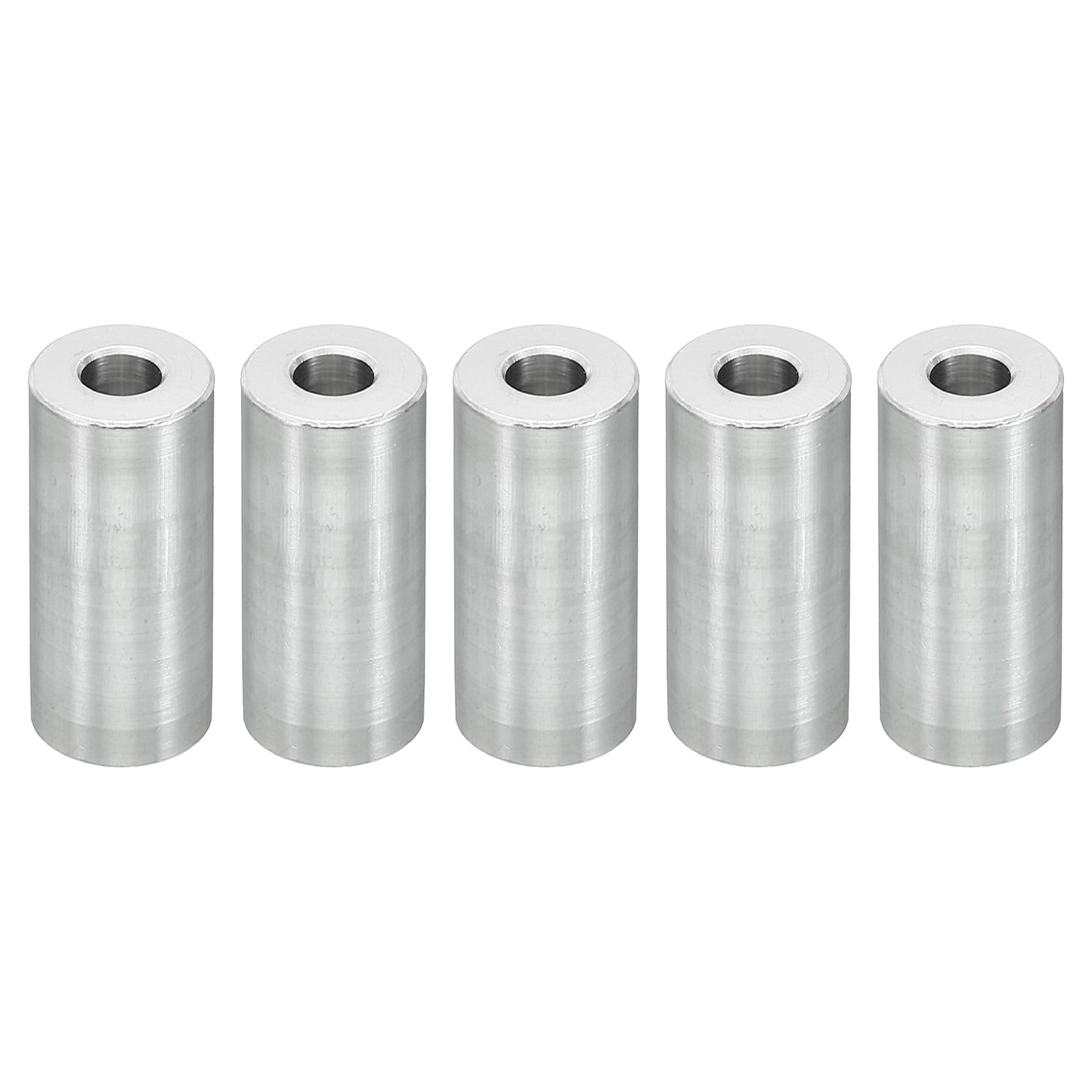 M5 Aluminum Spacers, 5 Pcs Metal Spacer Aluminum 5.2mm ID x 12mm OD x ...