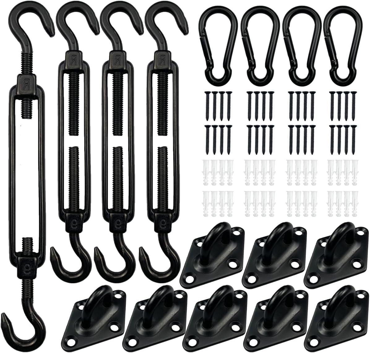 M5 Awning Attachment Set, 304 Hardware Kit For Garden Rectangular Sun ...