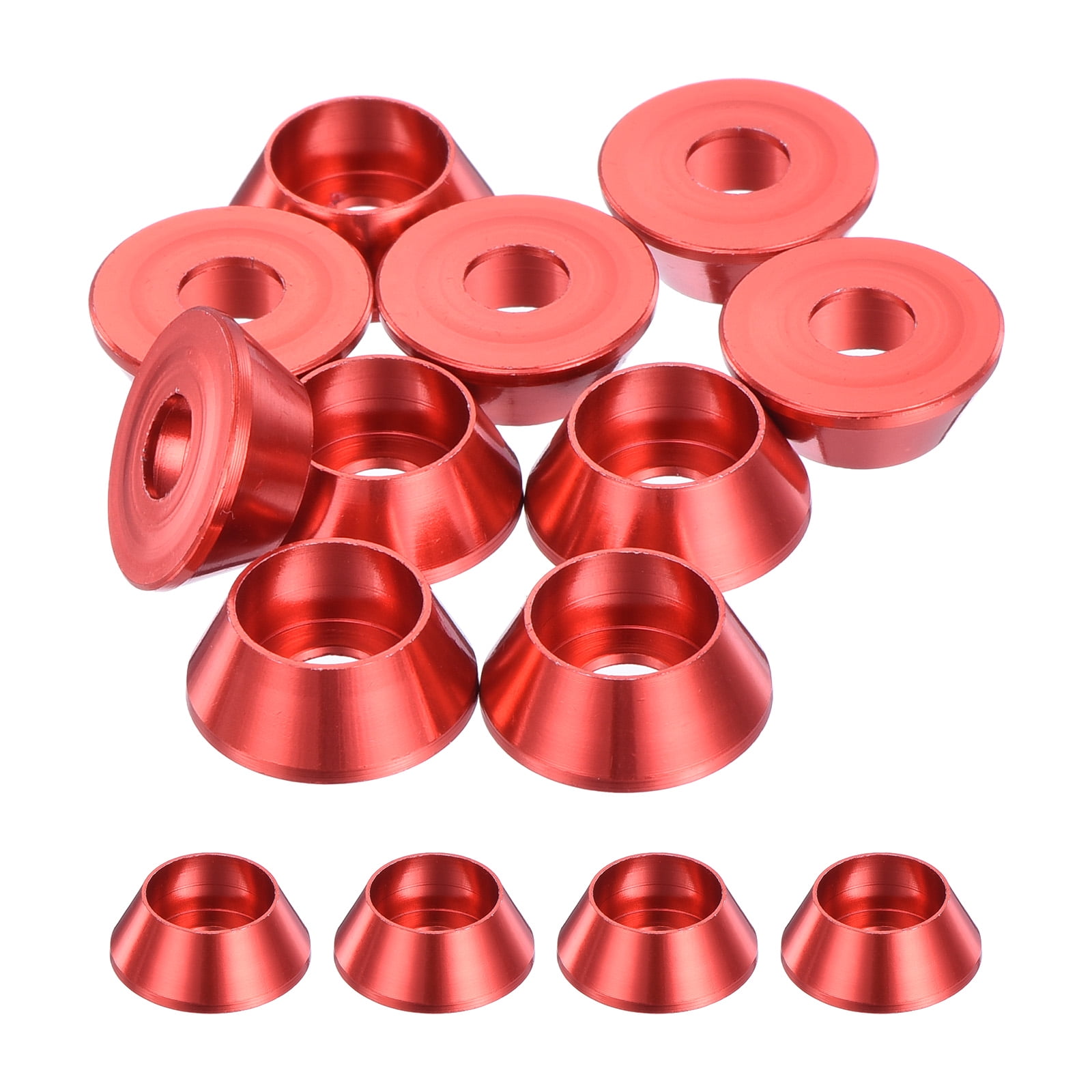 M5 Cone Cup Washers,Anodized Aluminum Gaskets for Screw RC/FPV/PC/Drone ...
