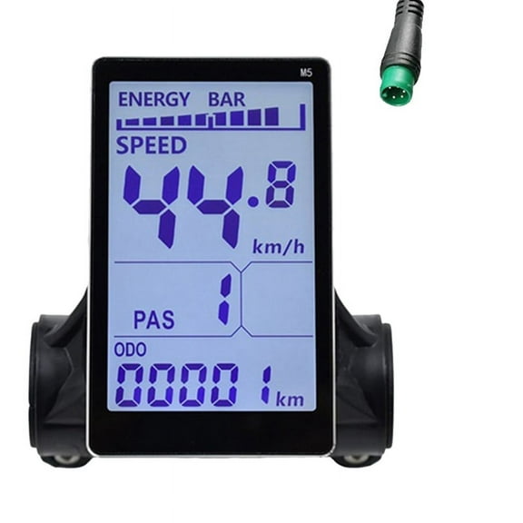 Universal Electric Bike LCD Display Screen E-Scooter M5 Panel Electric Bike LCD Meter for ...