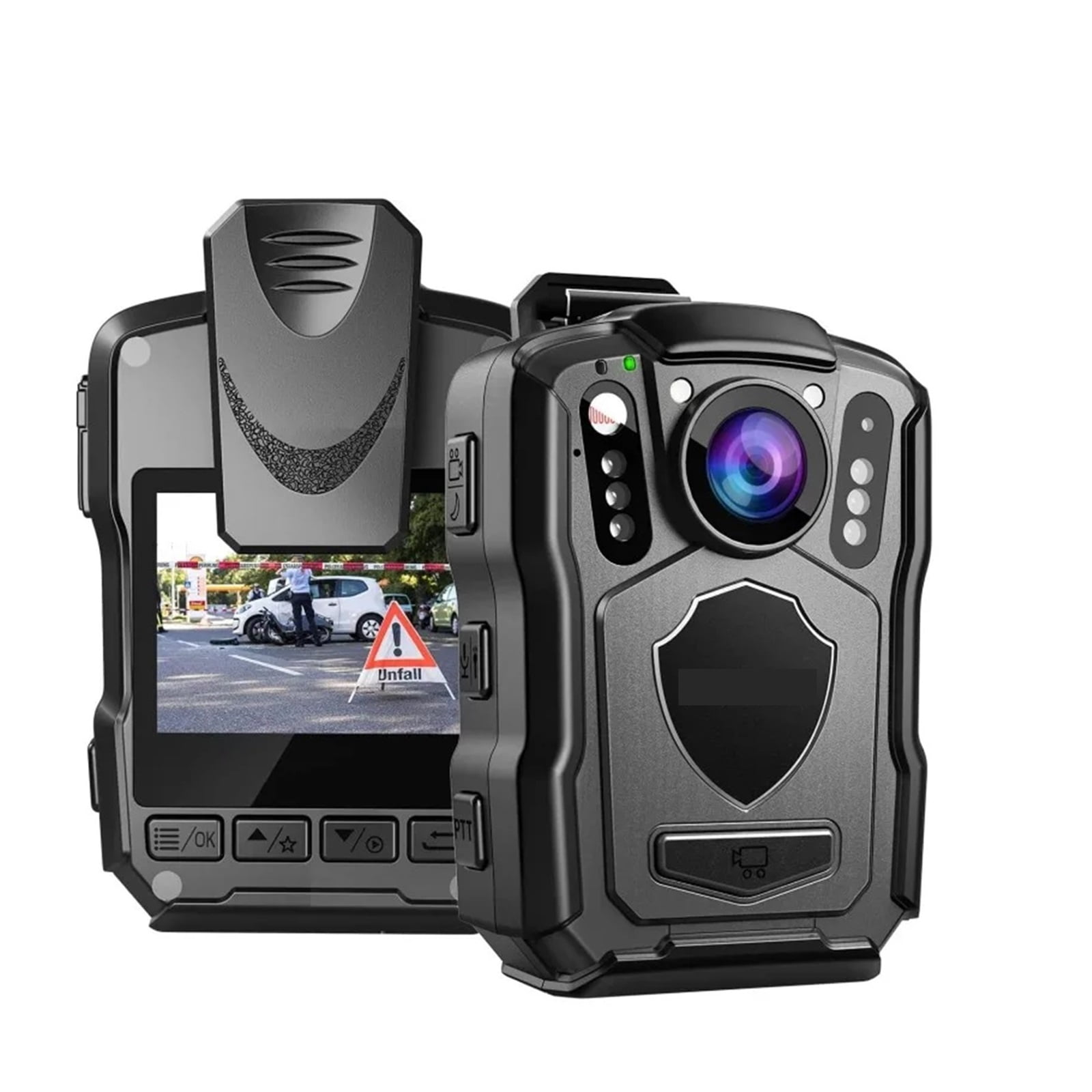 M5 Mini Camera 4200MAH Battery 15Hours Recording Police Body Camera HD ...