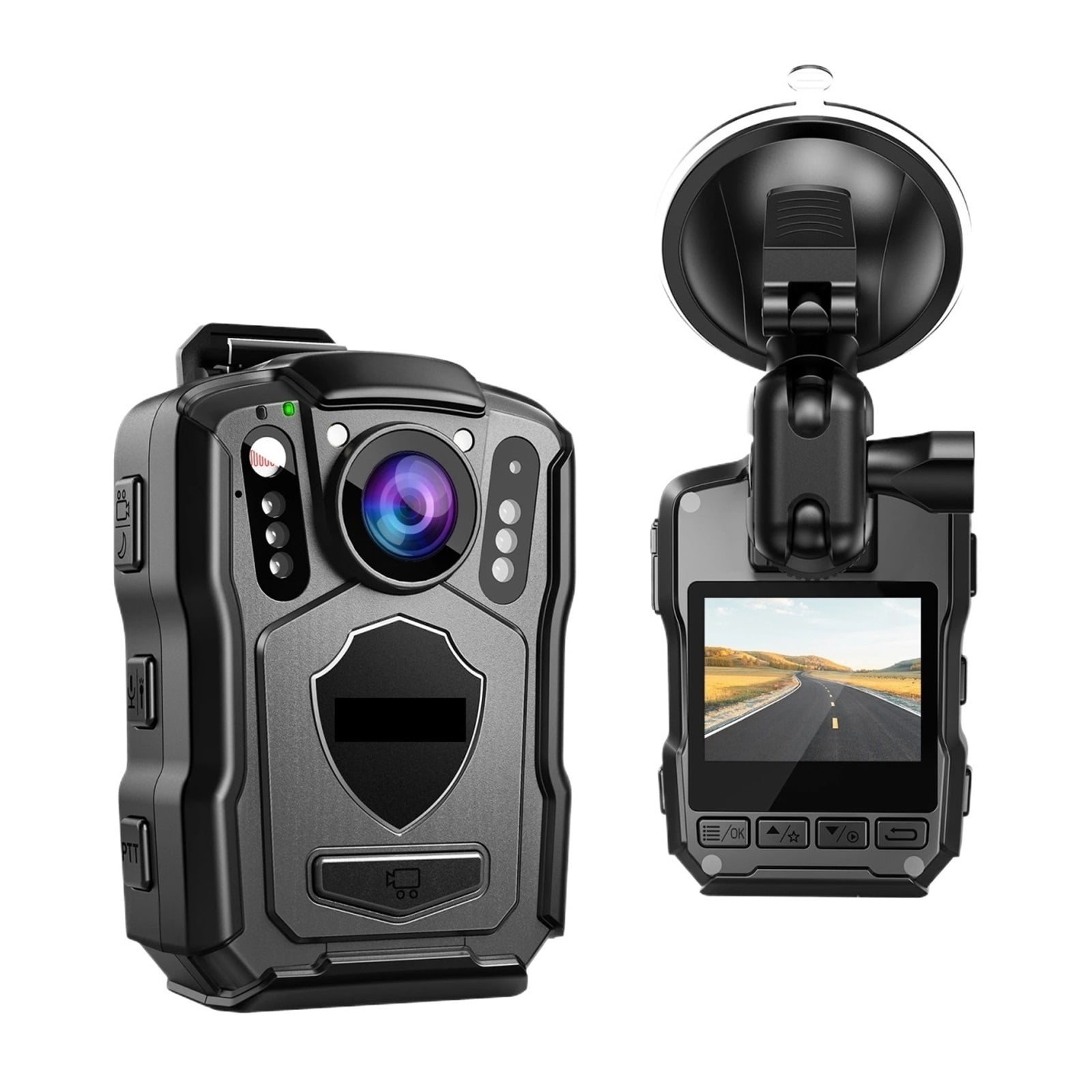 M5 Police Body Cam GPS Recorder 1440P Body Mounted Cam 128G Bodycam ...