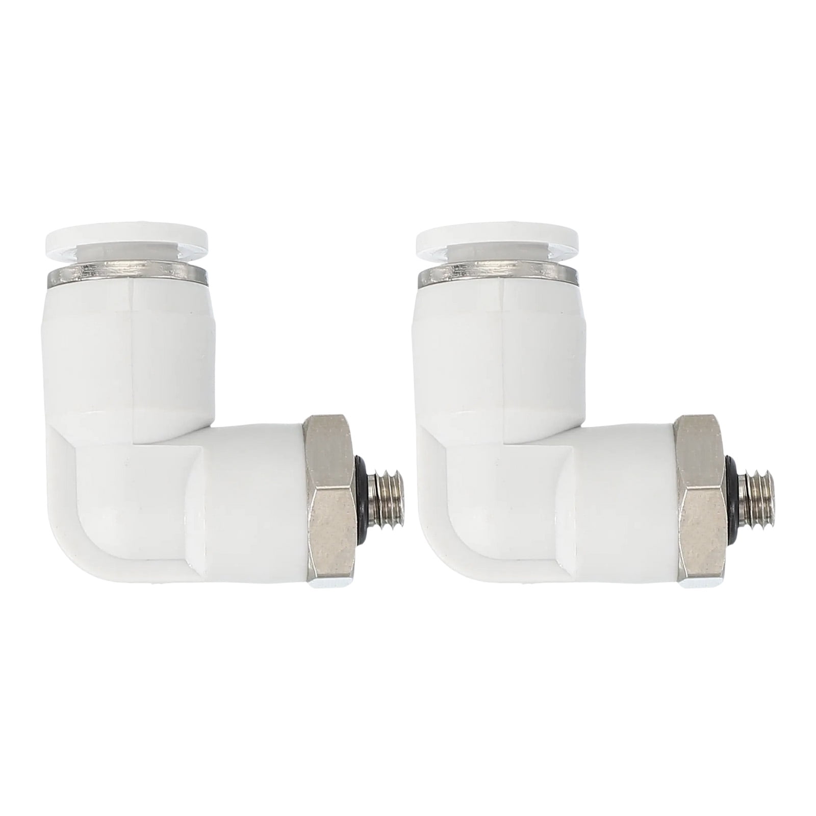 M5 Push to Fitting, 2 Pack 6mm Pneumatic Air Quick Connector Male ...