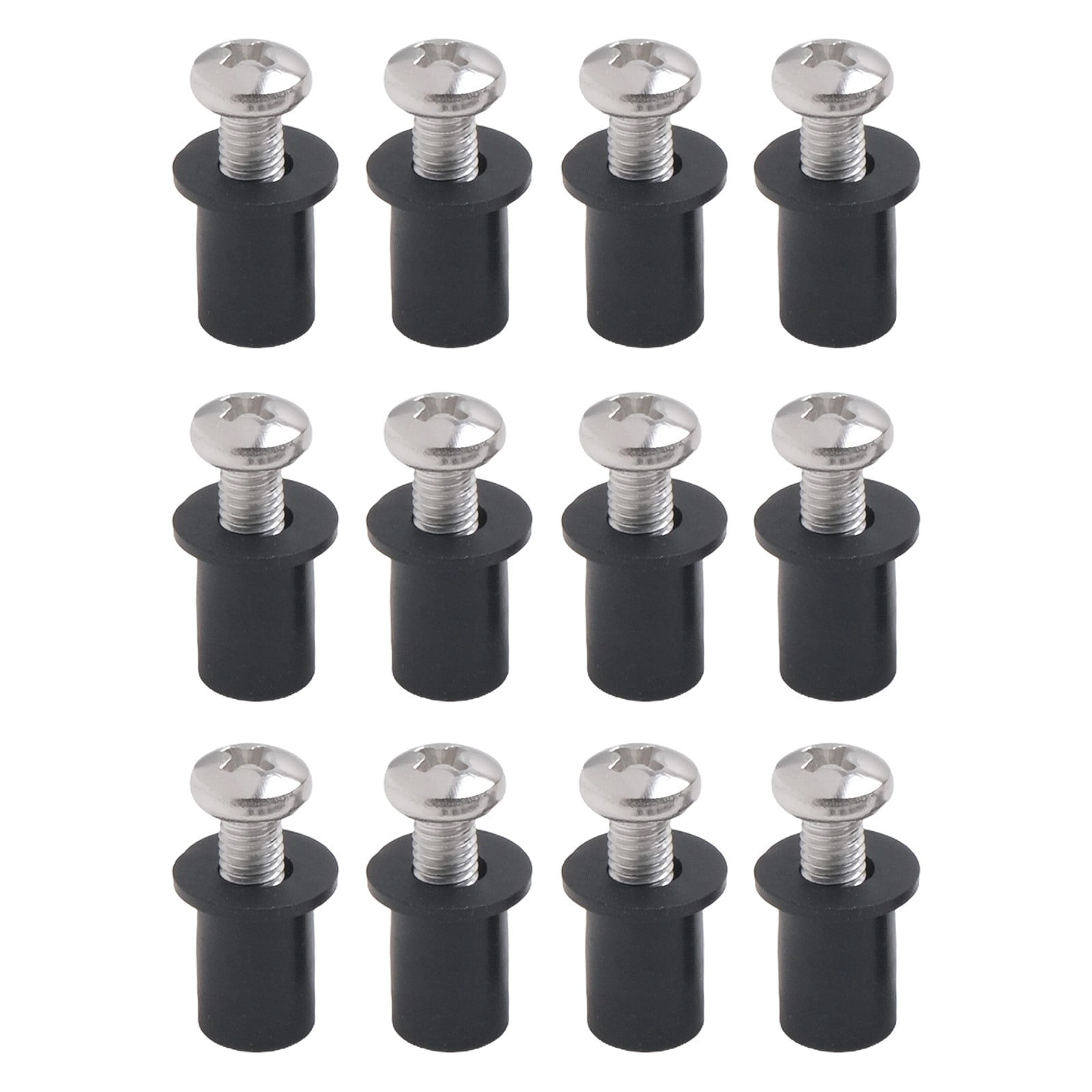 M5 Rubber Nuts Kit Anti vibration Stainless Steel Screws for Canoes and ...