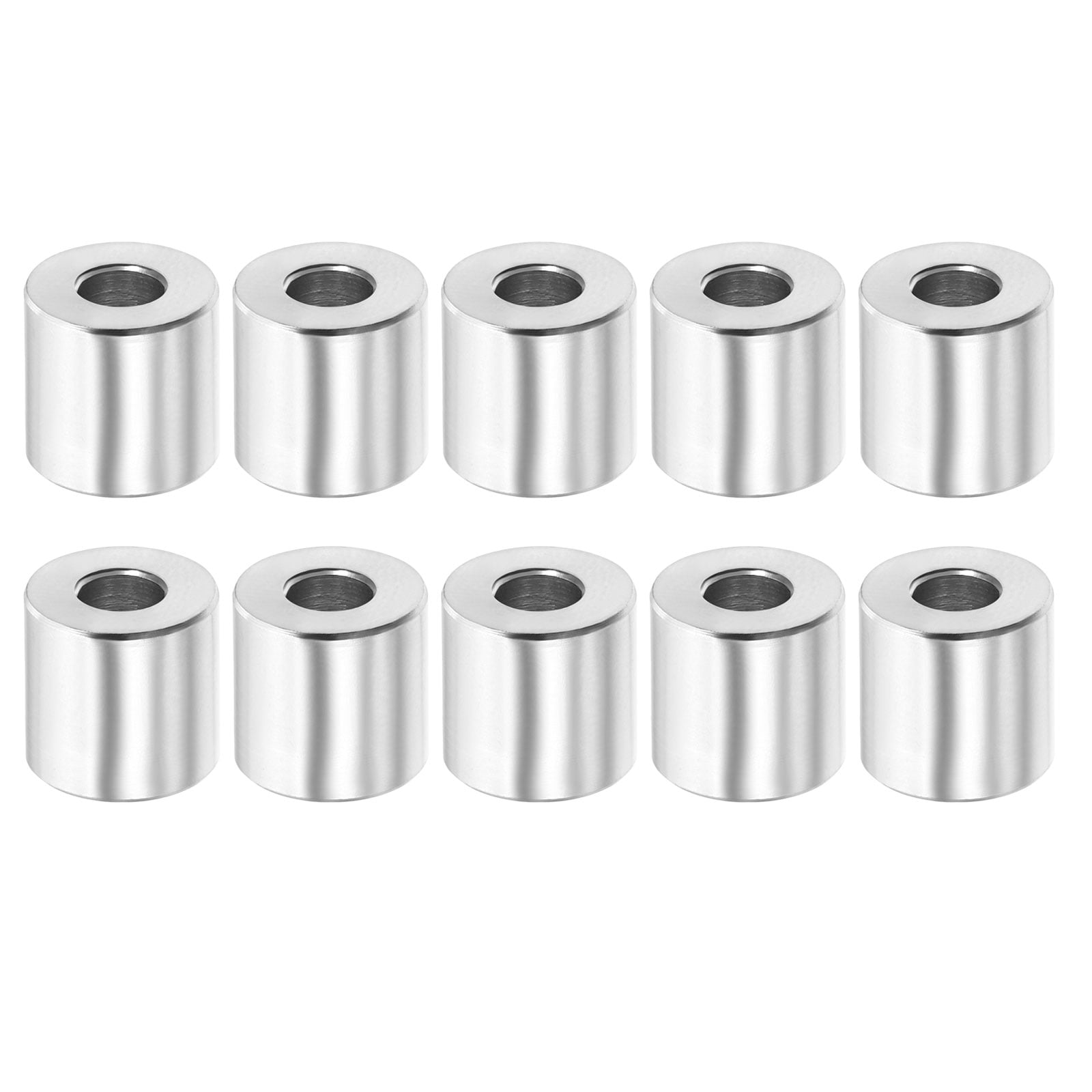 M5 Stainless Steel Spacers, 10 Pcs Metal Spacers Stainless Steel 5.2mm ...