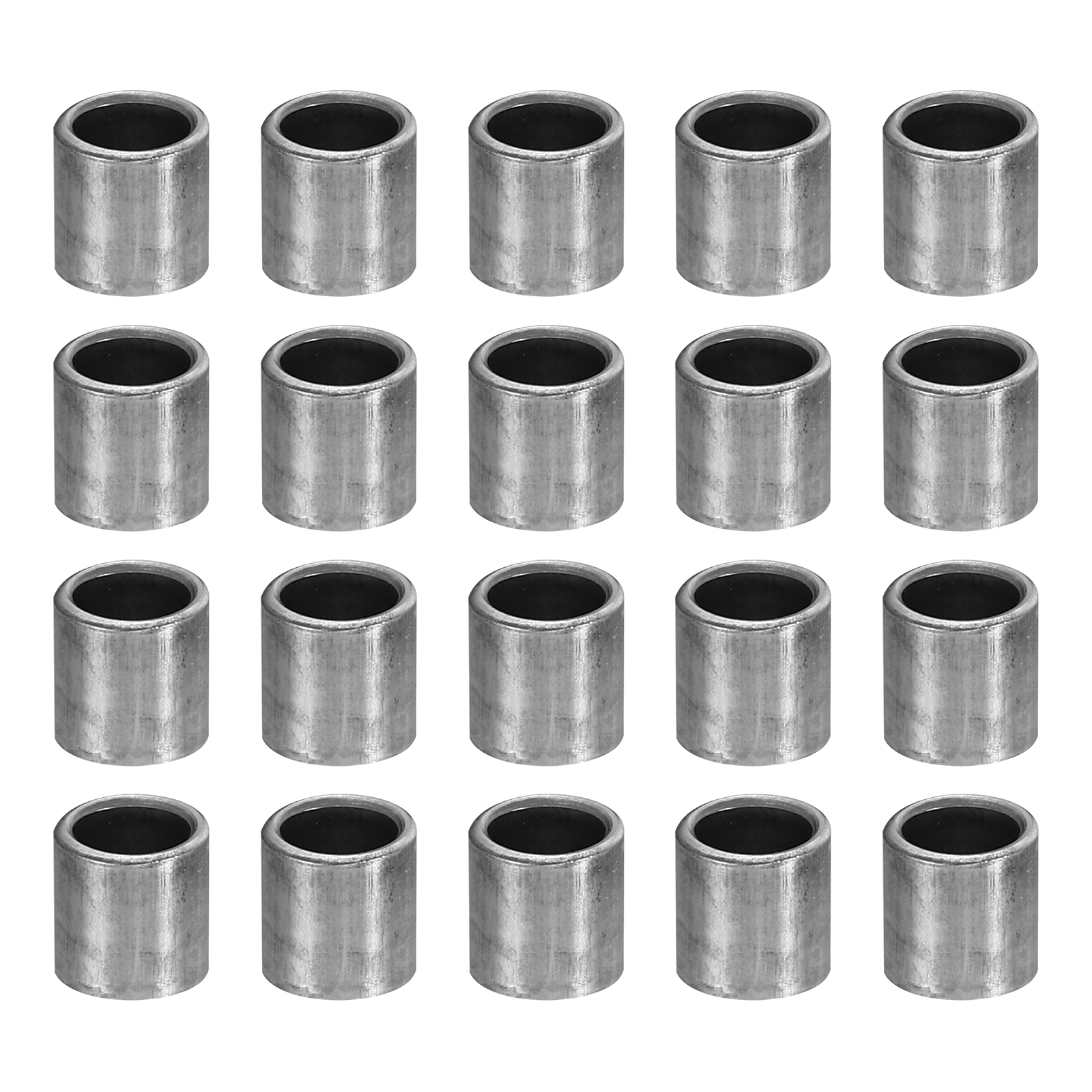 M5 Steel Spacers, 40 Pcs Metal Spacers Steel 5.2mm ID x 7mm OD x 7mm L ...