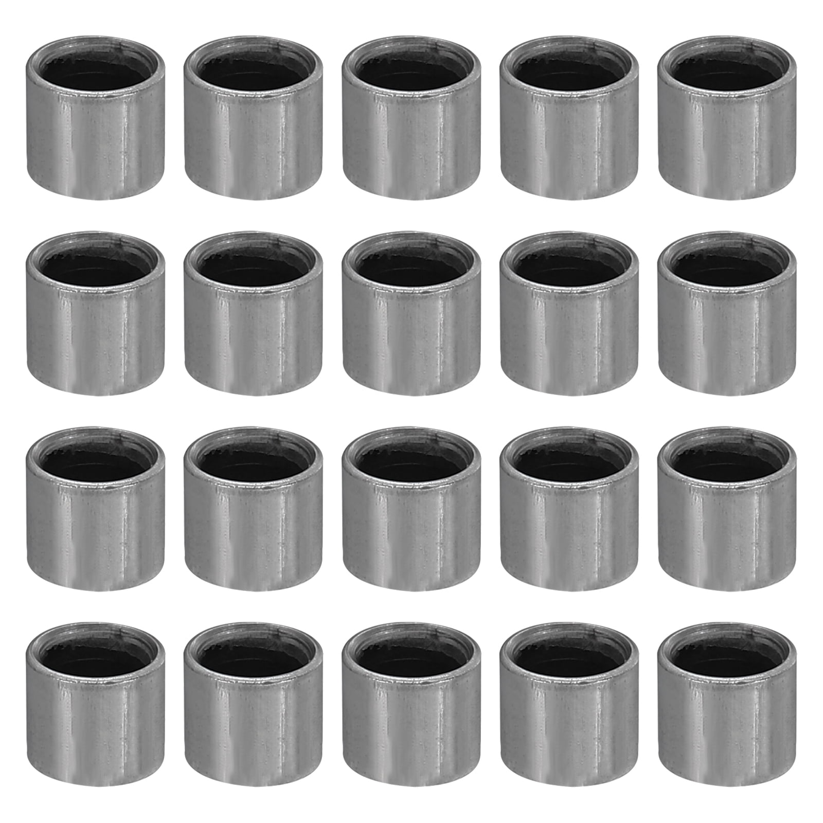 M5 Steel Spacers, 40 Pcs Metal Spacers Steel 5mm ID x 9mm OD x 6mm L ...