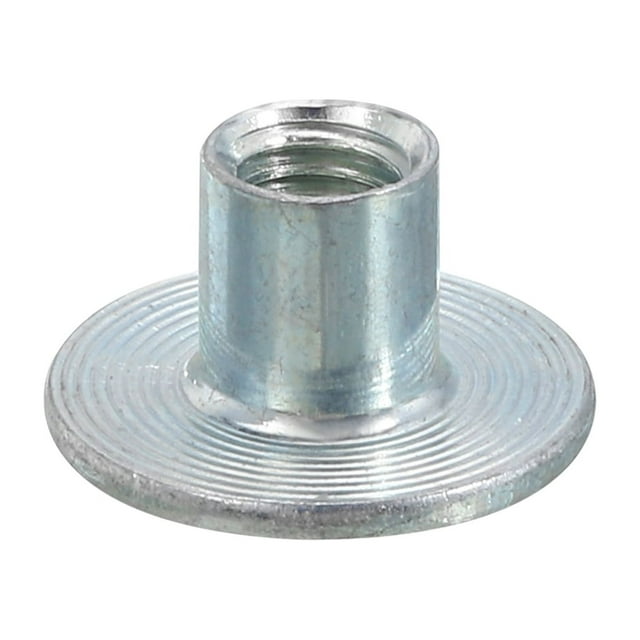 M5 T-nuts, 12 Pack Carbon Steel Tee Nut Round Base Weld Nuts 8mm Height ...