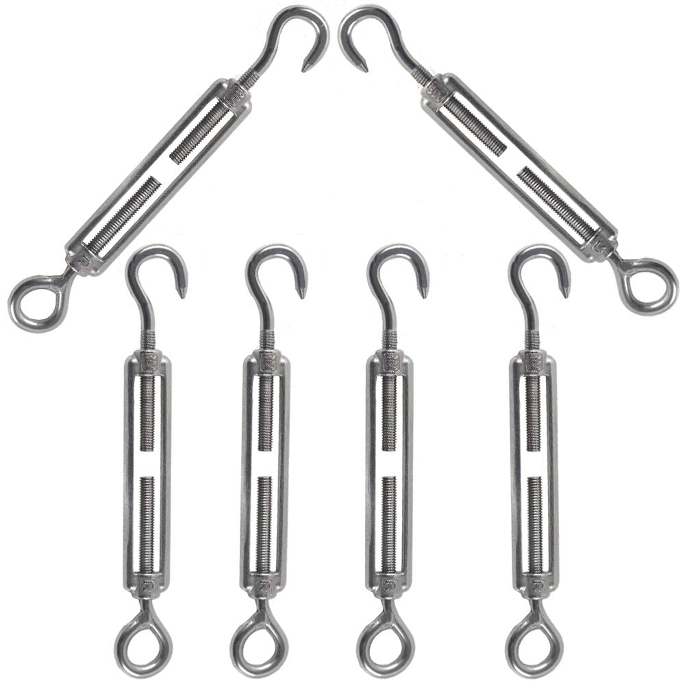 M5 Tensioner Cable Tensioner Hook and Eye 304 Stainless Steel ...