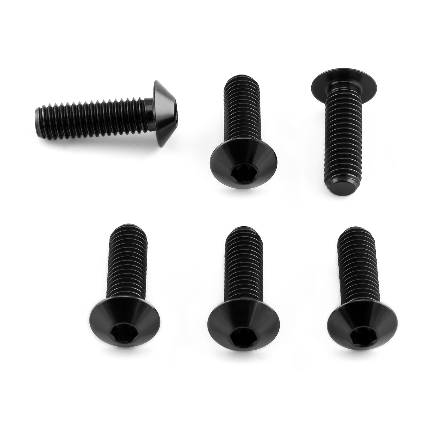 M5 Titanium Dome Head Bolts 16mm (9mm O/D) Pack x6 - Walmart.com
