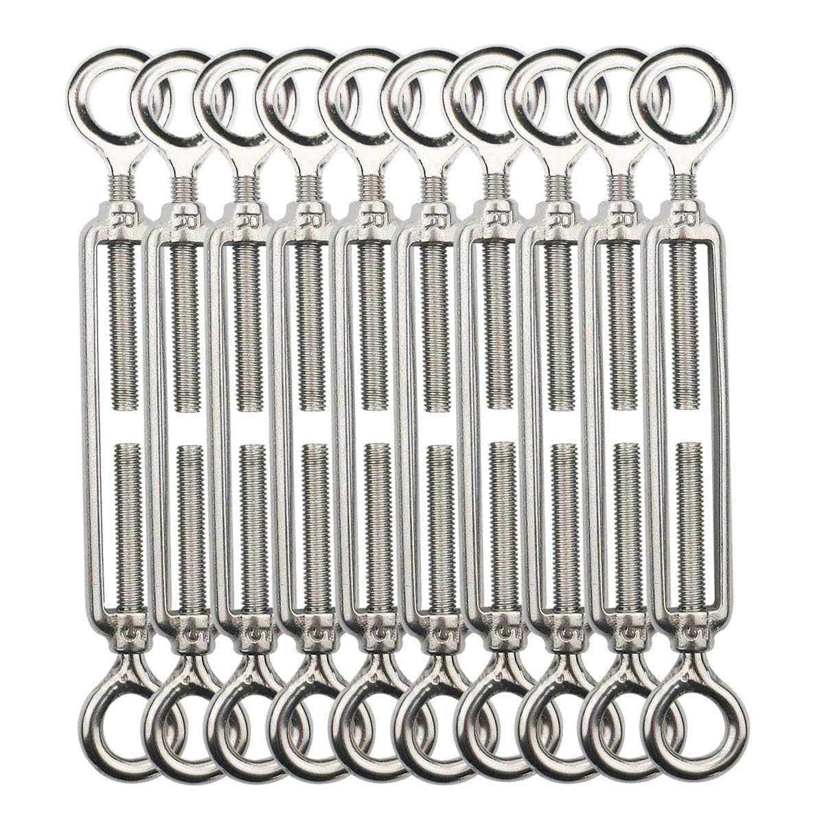 Tootaci M5 Turnbuckle Eye and Eye, 304 Stainless Steel Turnbuckle Wire ...