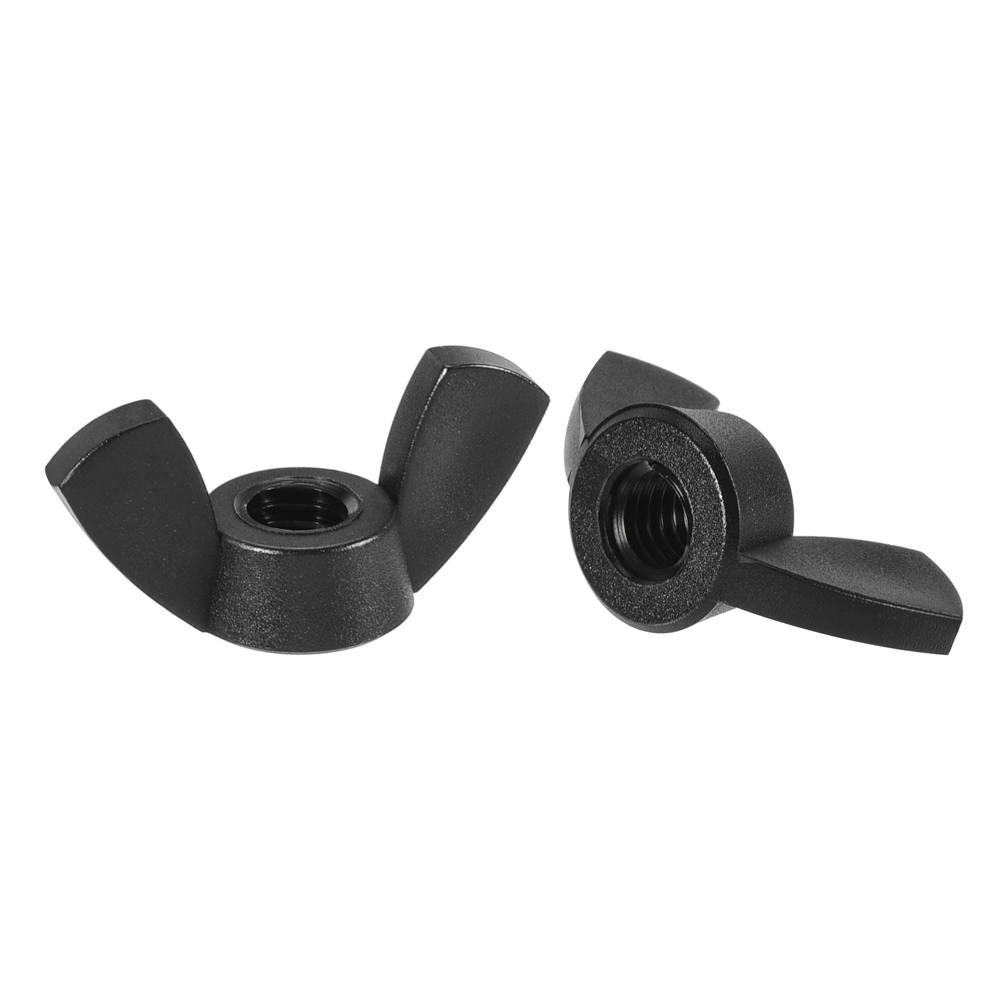 M5 Wing Nuts Butterfly Nut Nylon Black 50 Pack - Walmart.com