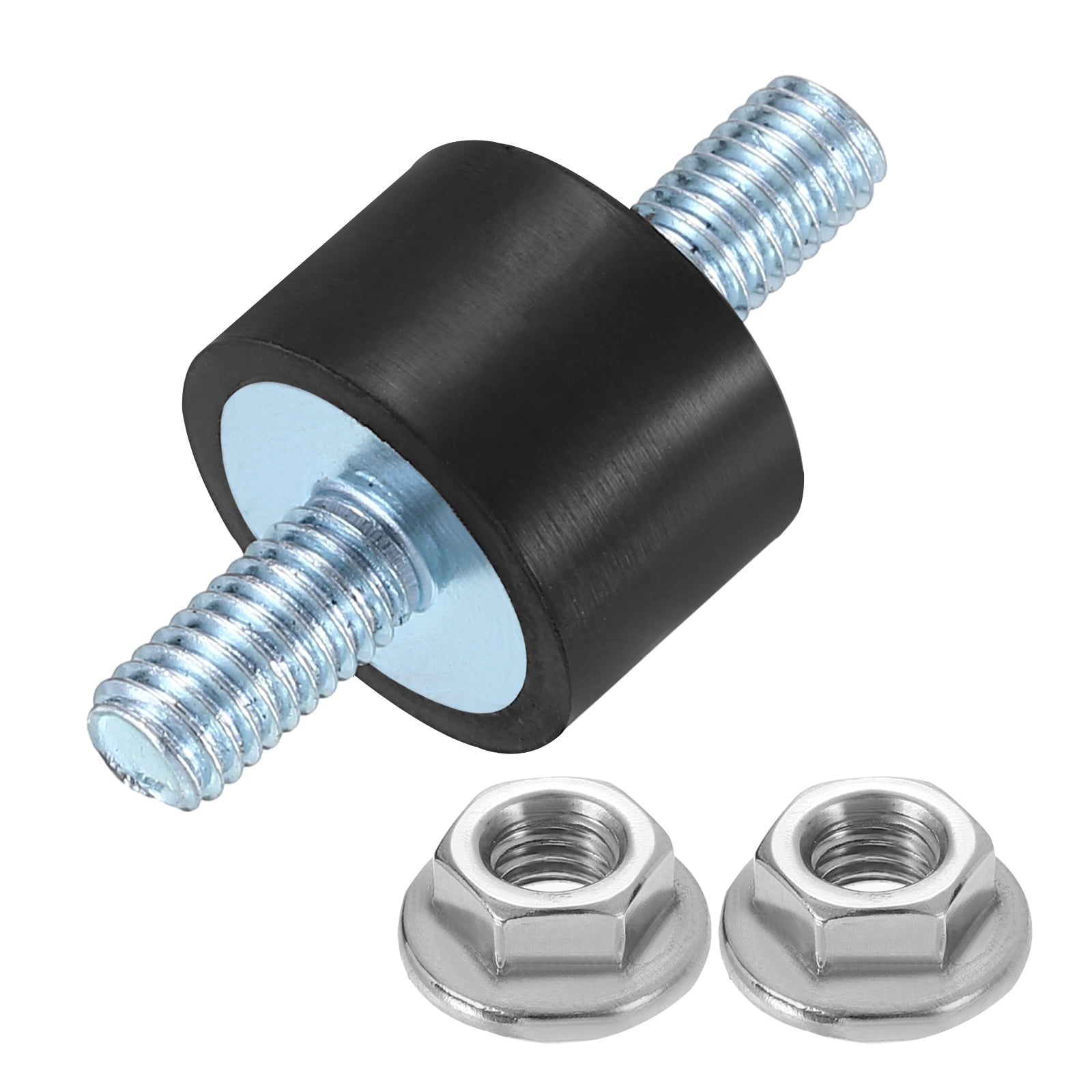 M5 x 10mm Rubber Mounts, 10 x 15mm Rubber Vibration Isolator with Nuts ...