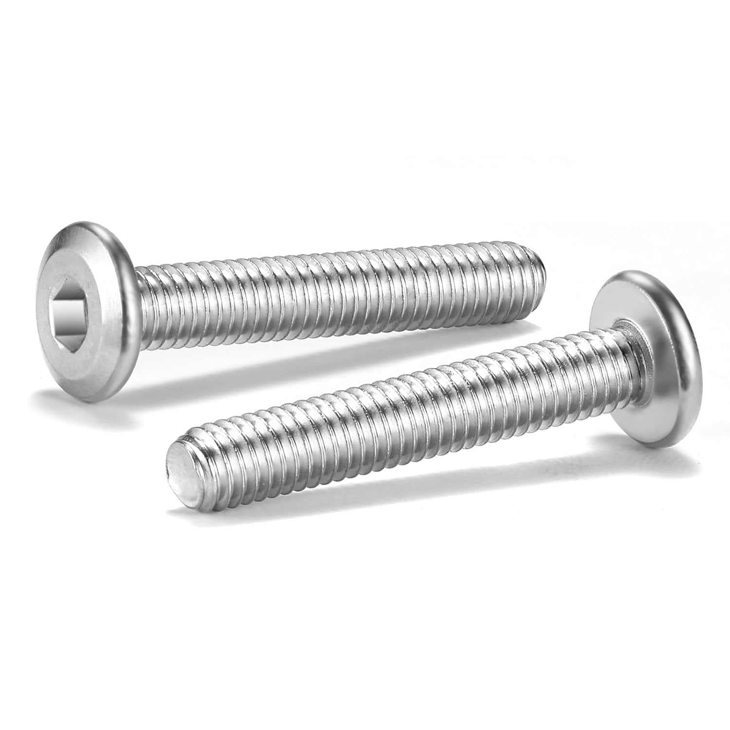 M5 x 40mm 20Pcs Flat Head Hex Socket Cap Screws Bolts, 304 Stainless ...