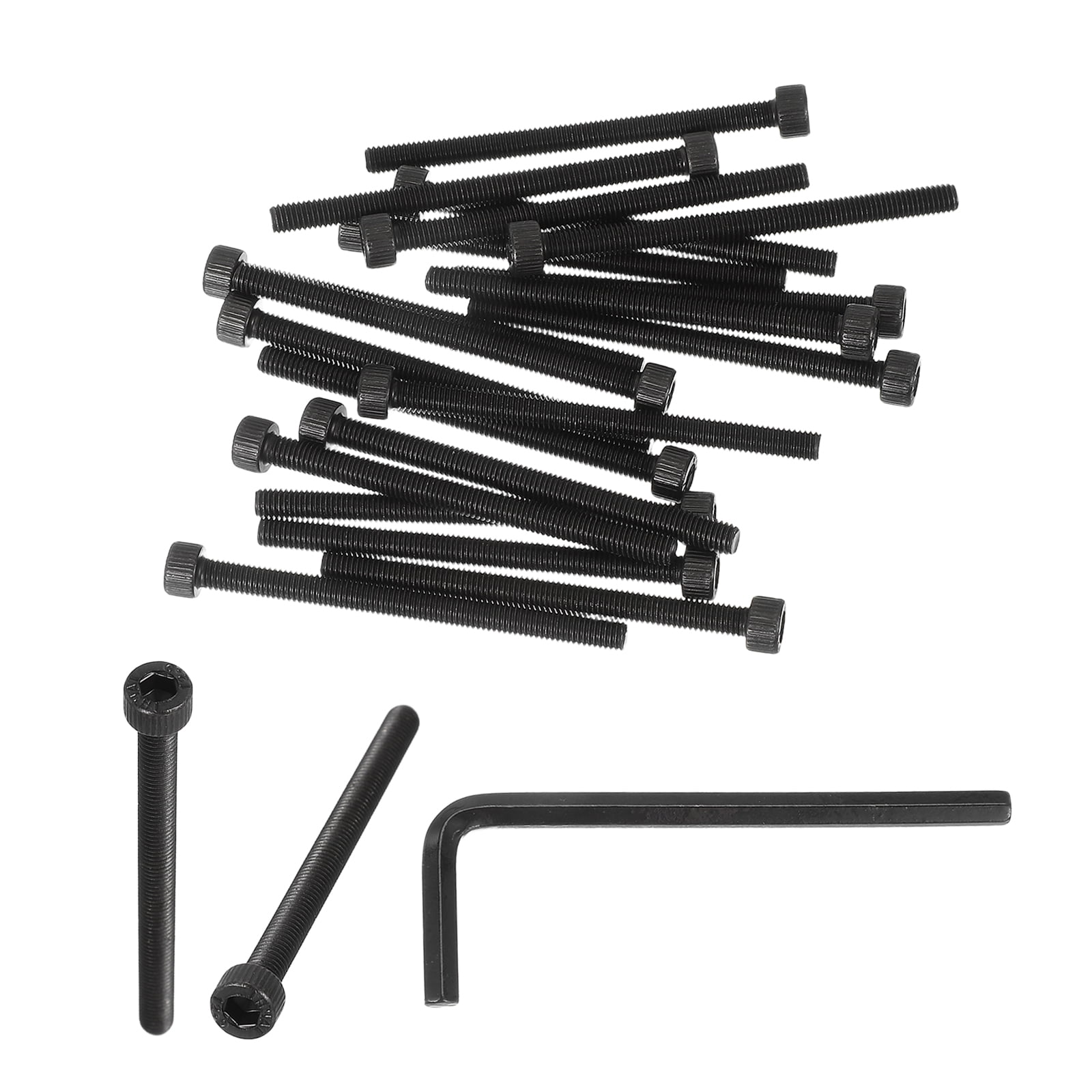 M5 x 65mm Hex Socket Head Screws Cap Bolt, 20 Pack 12.9 Grade Carbon ...