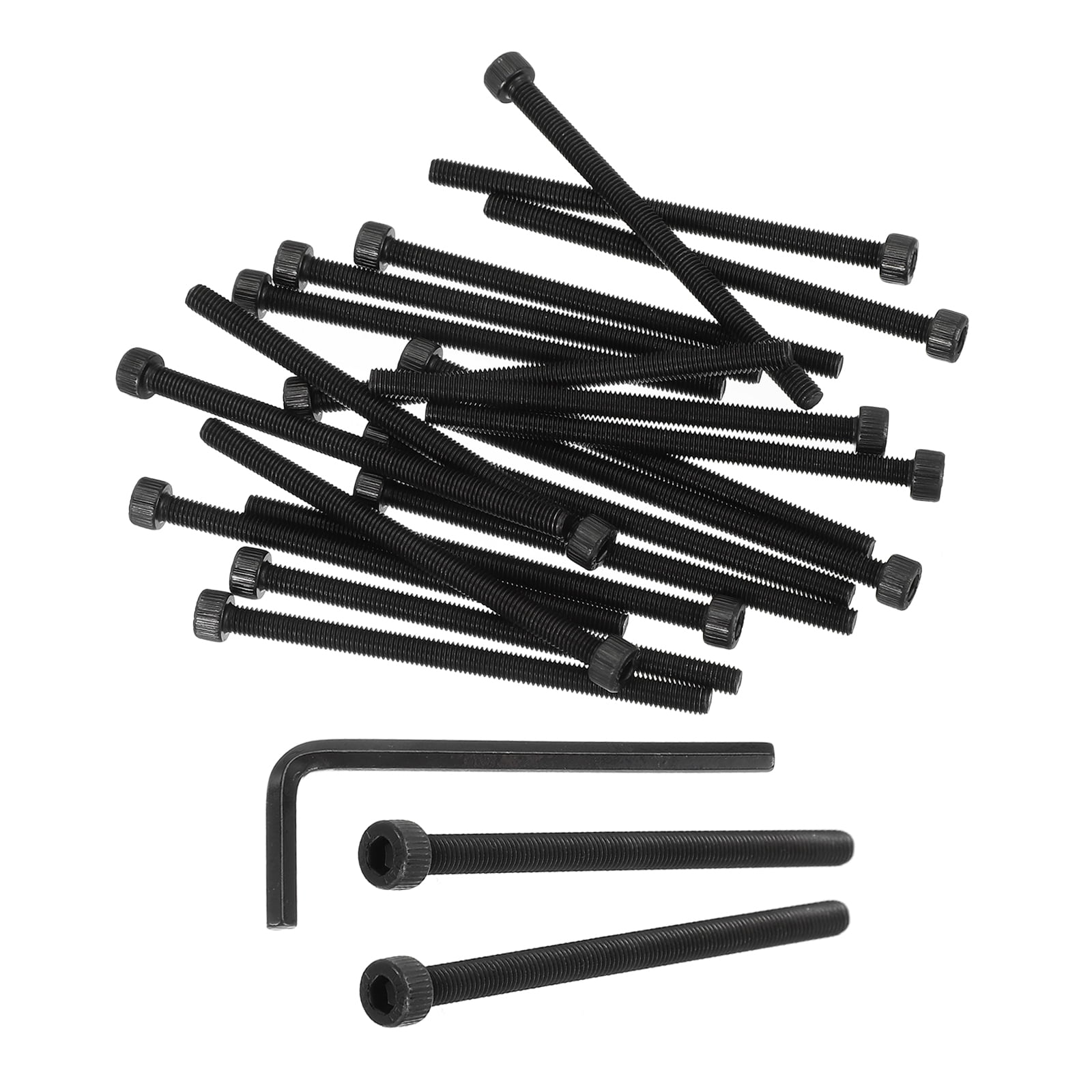 M5 x 80mm Hex Socket Head Screws Cap Bolt, 20 Pack 12.9 Grade Carbon ...