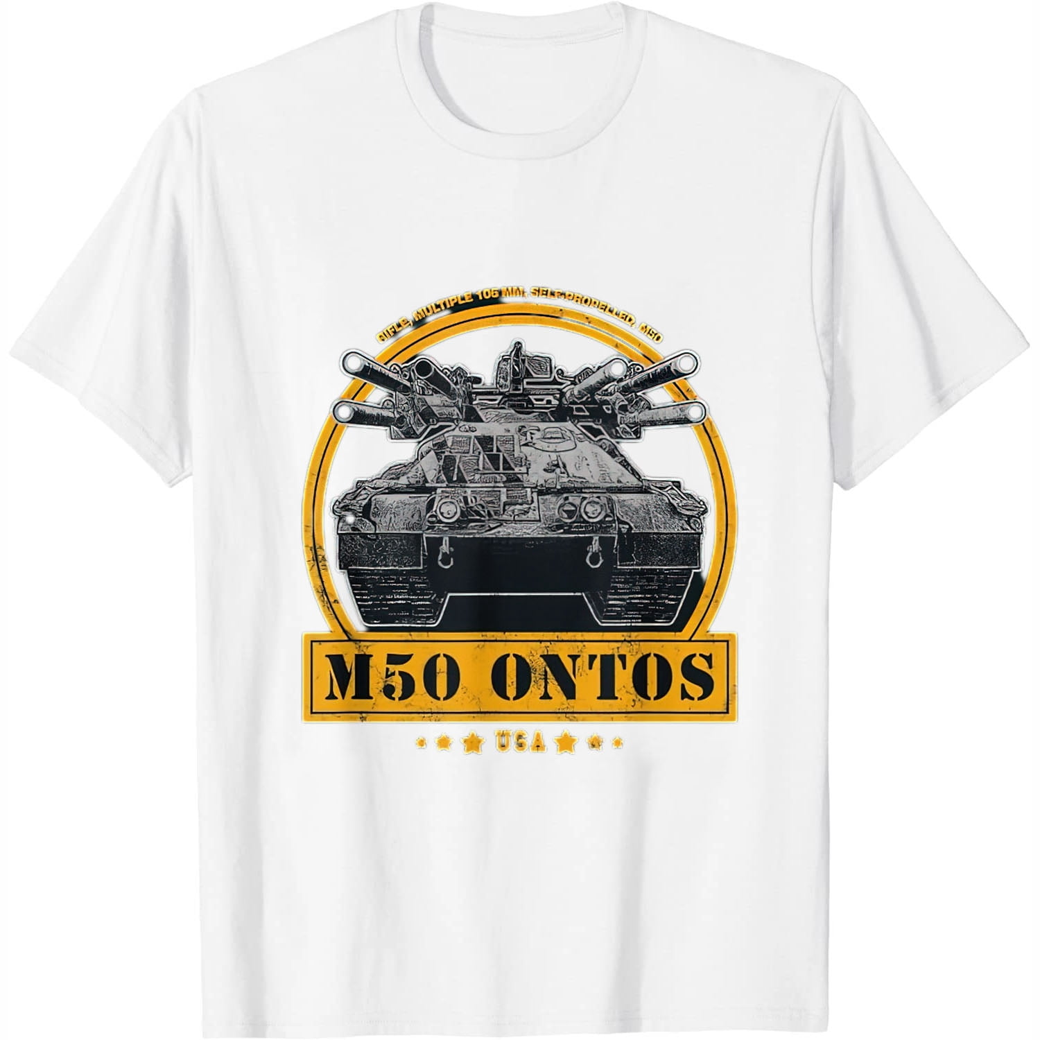 M50 Ontos Womens T-Shirt White 2XL - Walmart.com
