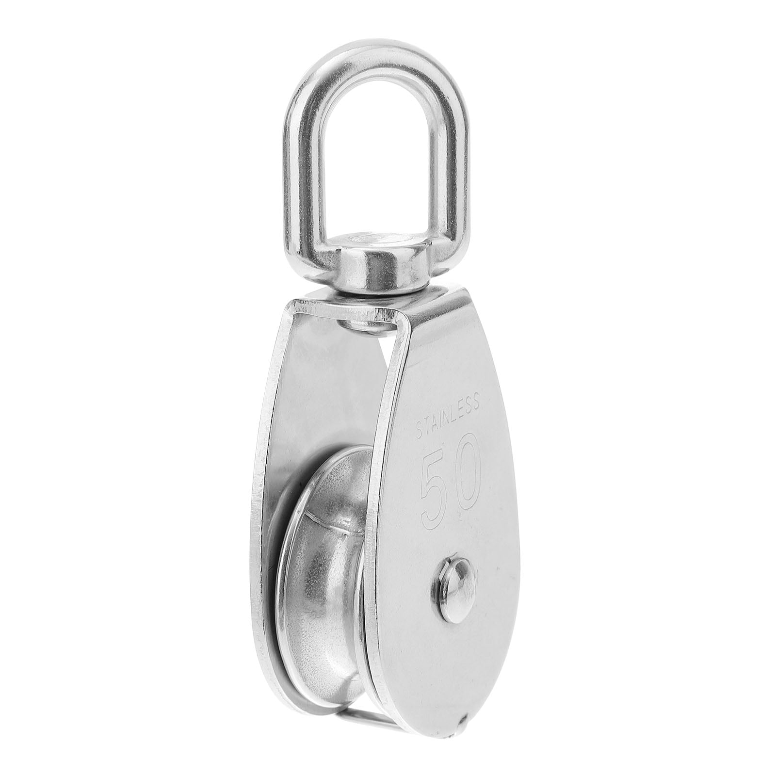 M50 Stainless Steel Single Wheel Swivel Pulley Block Loading 400kg ...