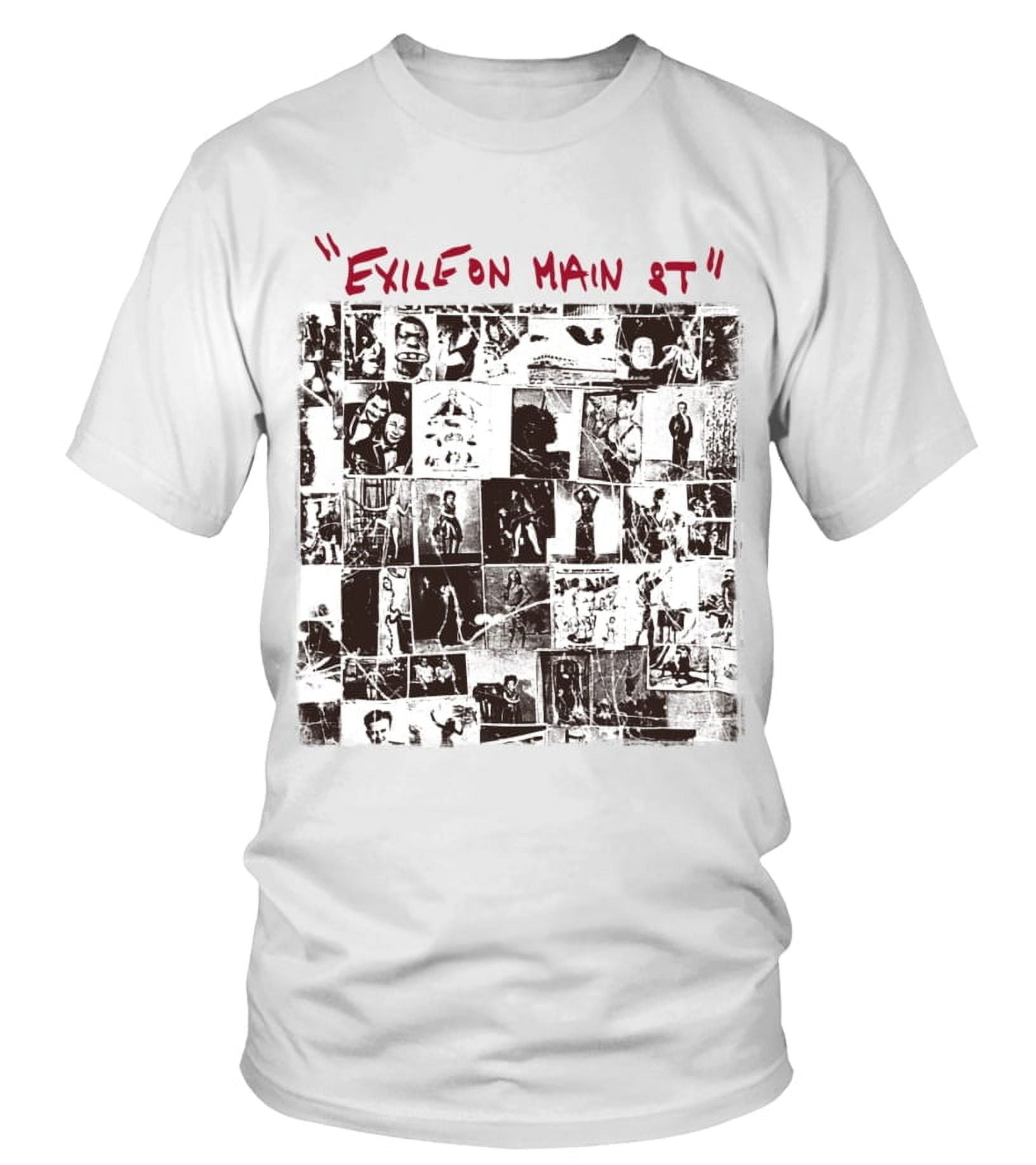 M500-014-WT. The Rolling Stones, 'Exile on Main Street' Round neck T ...