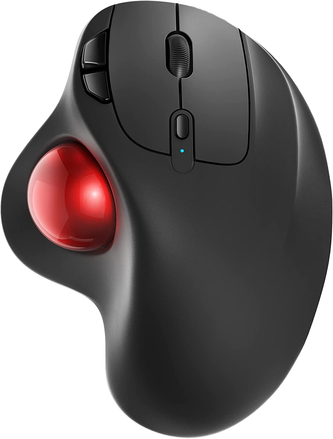 M501 Wireless Trackball , Rechargeable Ergonomic, Easy Thumb Control ...