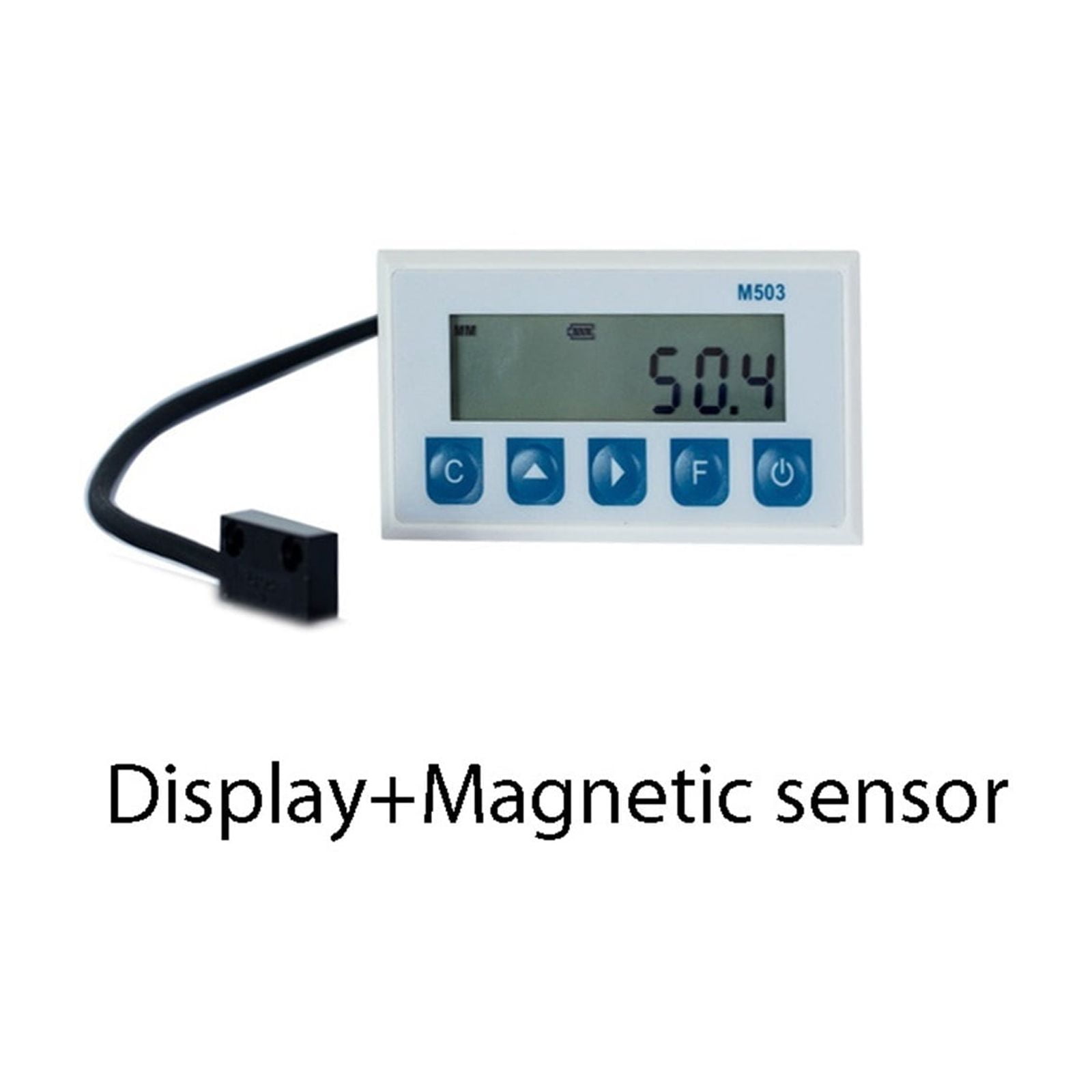 M503 Display Magnetic Scale DRO With Magnet Tape 5+5mm Pole Pitch Scale ...