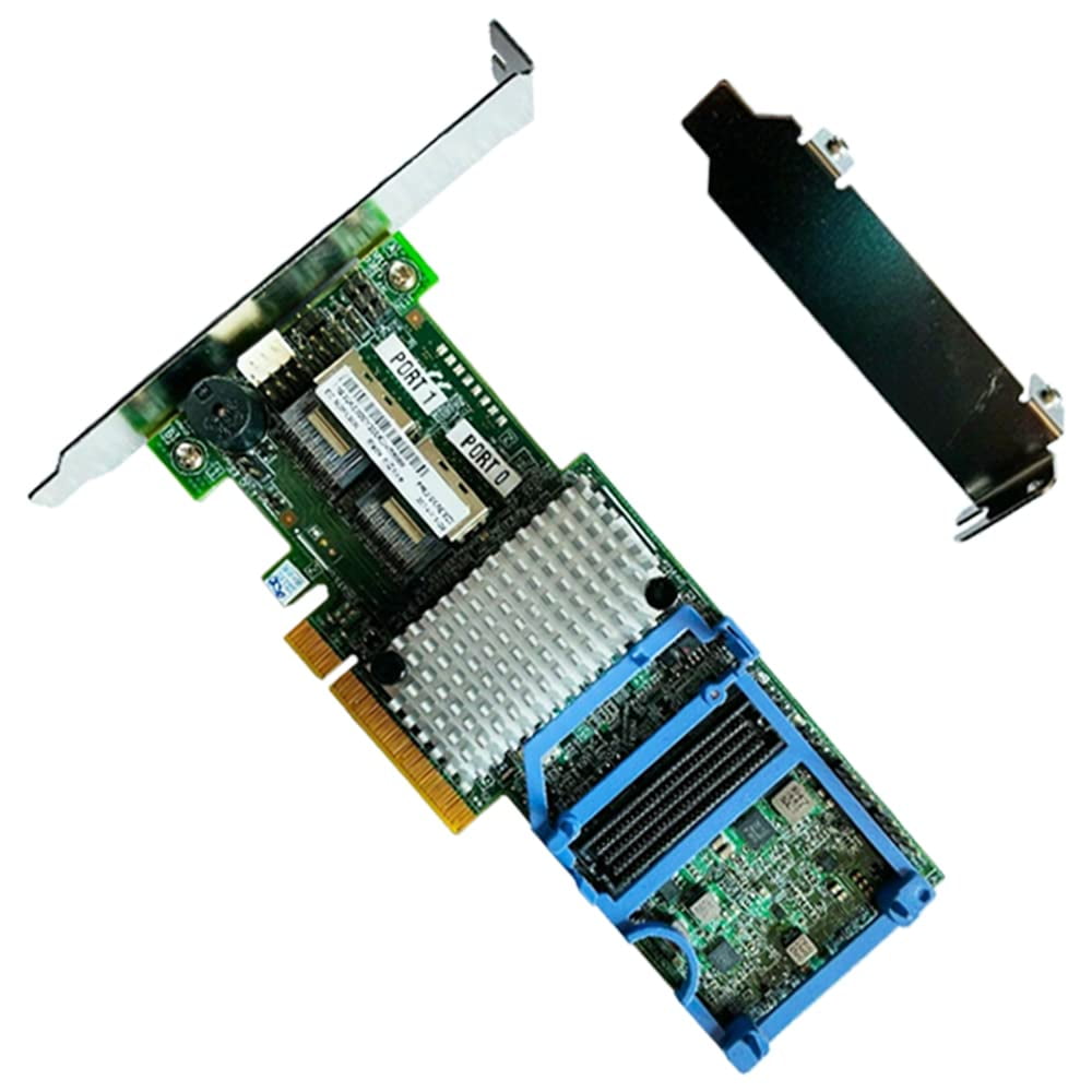 M5110 RAID Controller Card RRF12 PCI-E HBA FW: P20 (LSI 9207-8i) 6Gbs SAS SATA IT Mode for ZFS ...