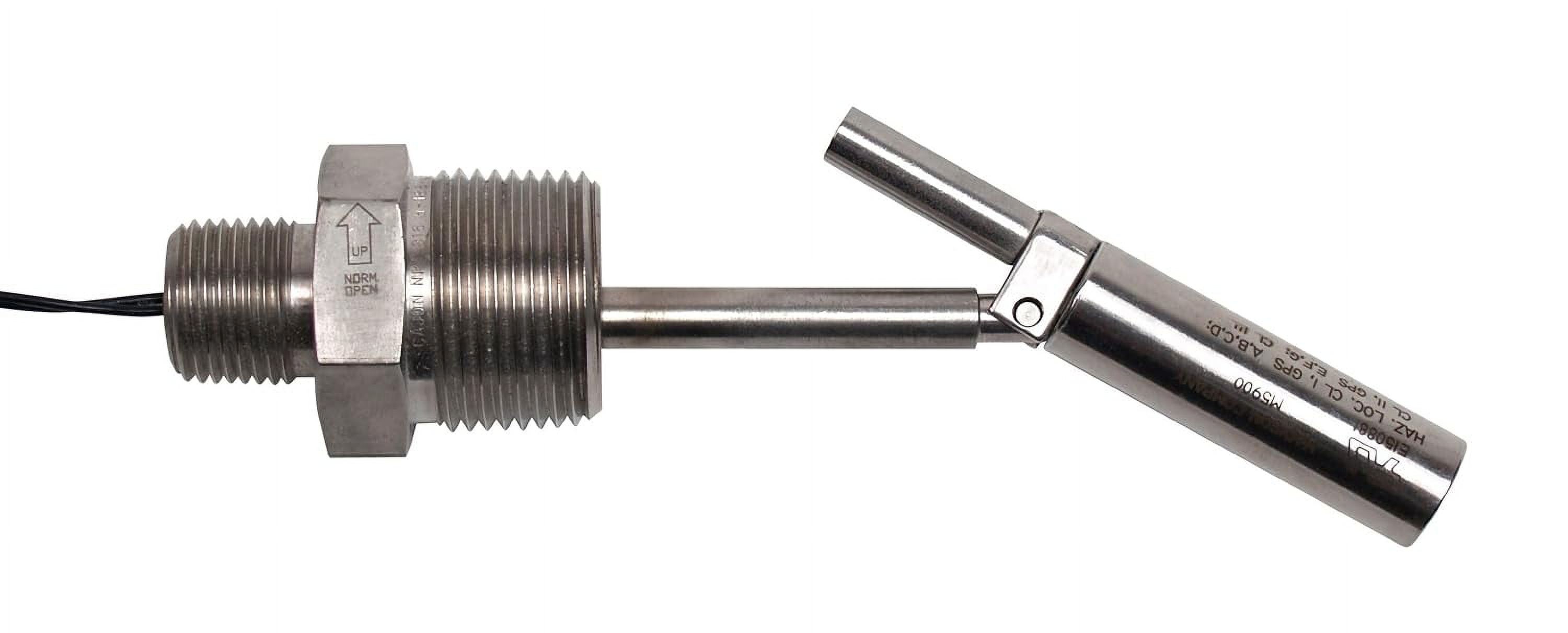 M5900 Stainless Steel Side Mounted Liquid Level Float Switch, 30 VA ...