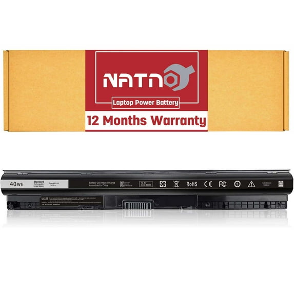 NATNO M5Y1K 14.8V 40Wh Laptop Battery for Dell Inspiron 14 15 3000 5000 ...