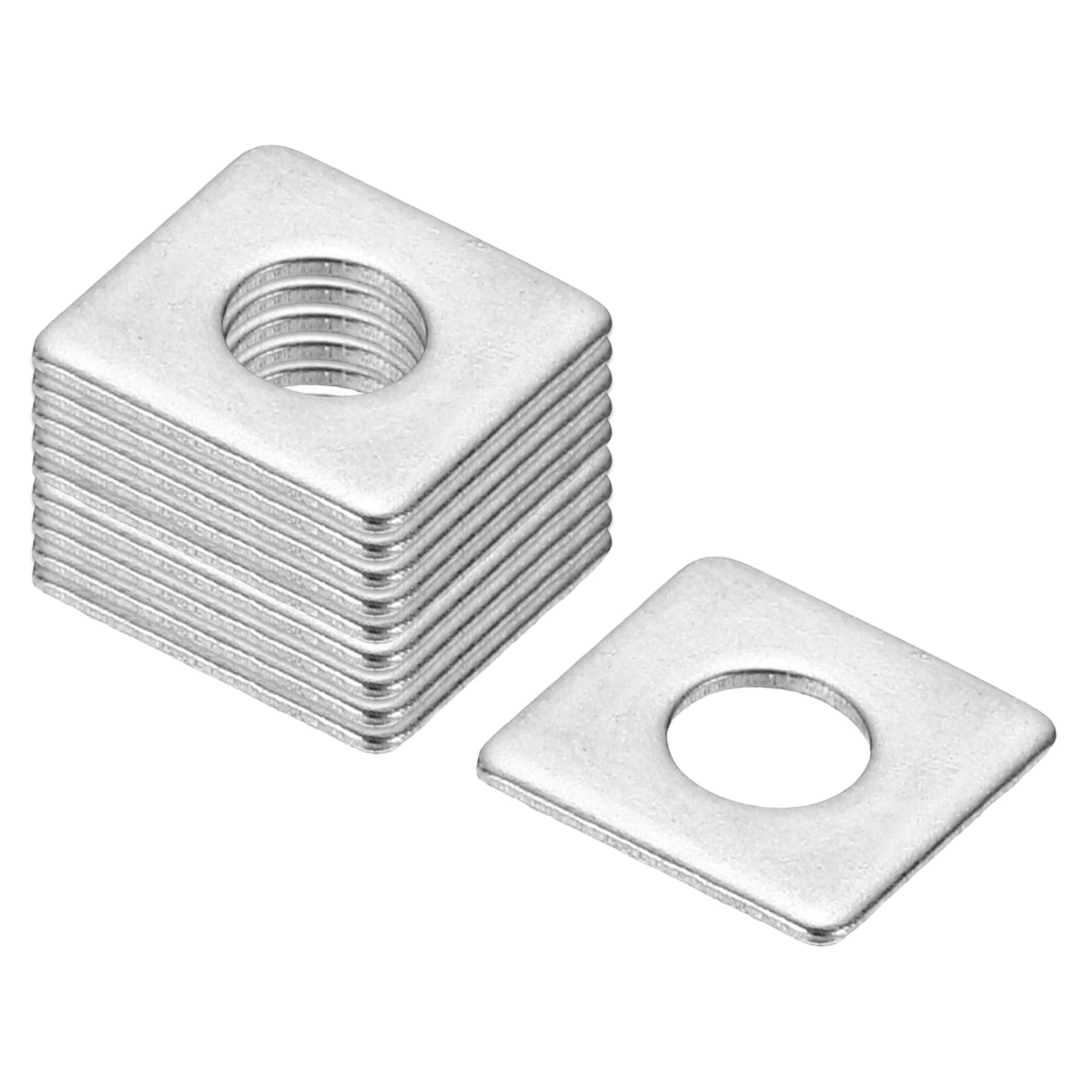 M5x12x1mm Square Washers, 36pcs Square Plate Washers Square Strut ...
