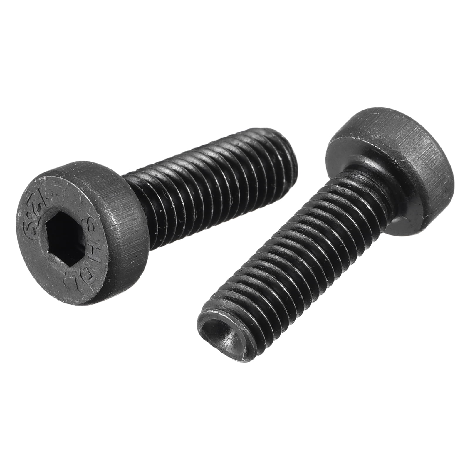 M5x16mm Hex Socket Thin Head Cap Screw Bolts 12.9 Grade Carbon Steel 20 ...