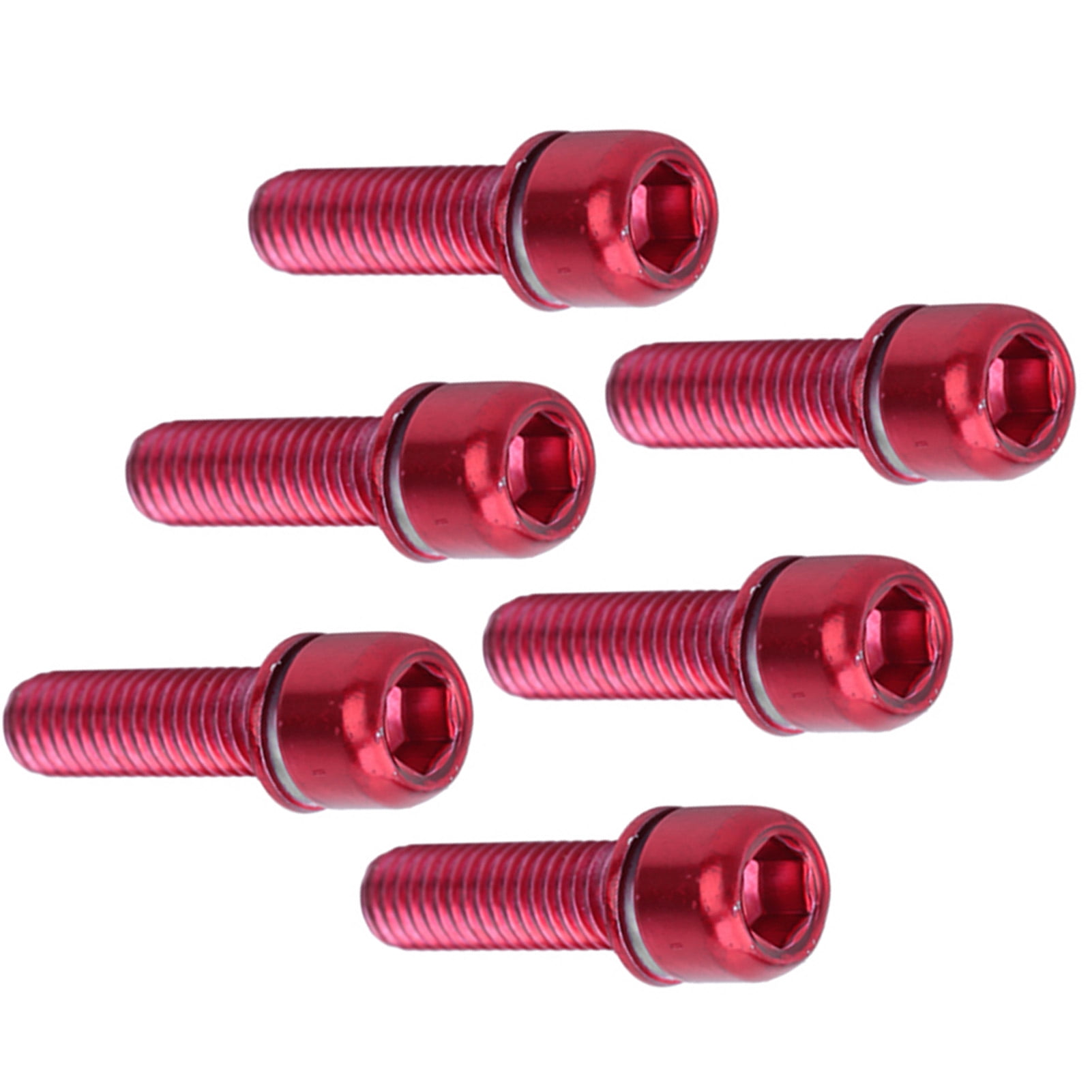 M5x18mm Bicycle Stem Screw Bolt with Spacer Steel Bike Steering ...