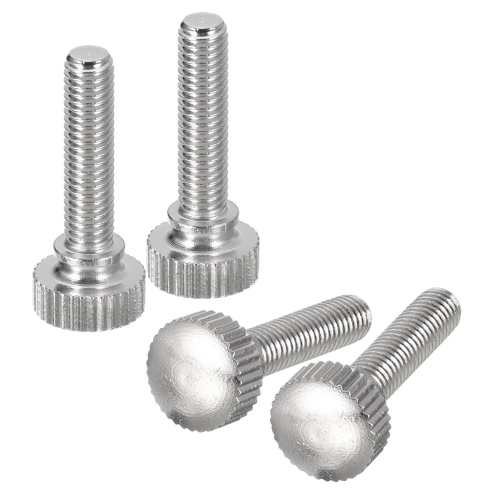 M5x20mm Knurled Thumb Screws, 4 Pack Brass Thumb Screws with Shoulder ...