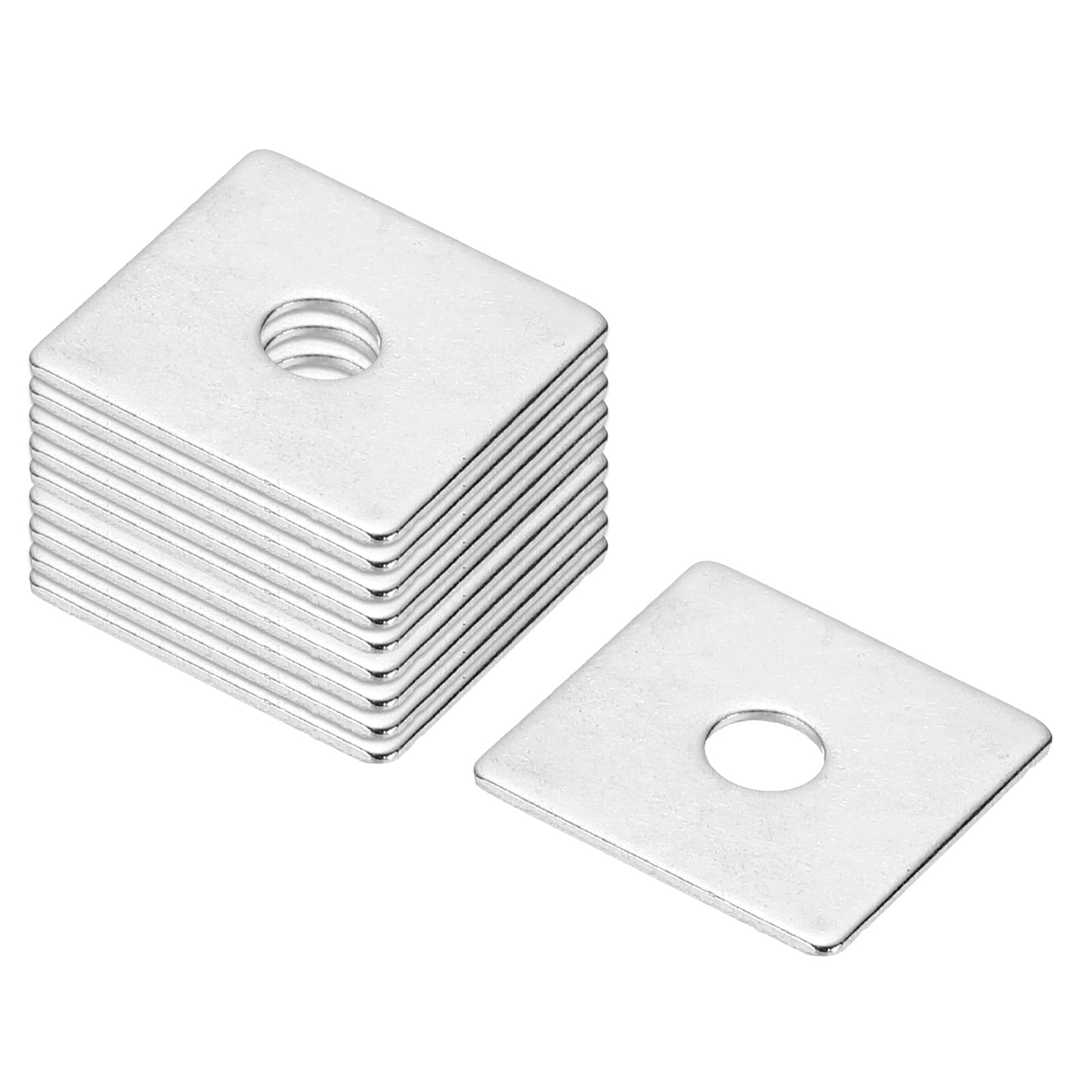 M5x20x1mm Square Washers, 24pcs Square Plate Washers Square Strut ...