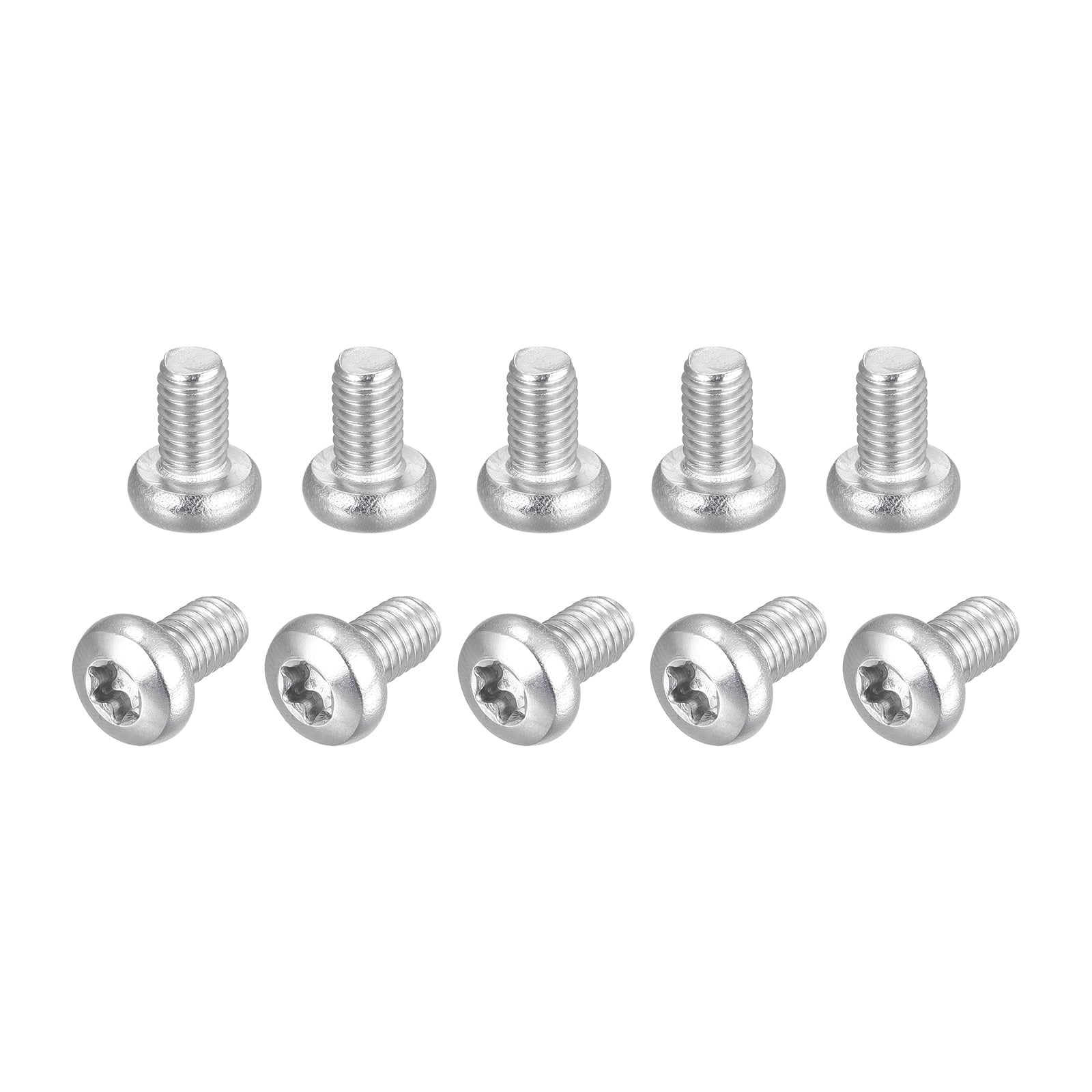 M5x8mm Torx Security Machine Screws, 20 Pack 316 Stainless Steel Pan Head Tamper Proof Screw ...