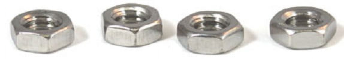 M6-1.0 Hex Jam Nuts / Steel / Zinc / DIN439 - 5000 Piece Carton ...