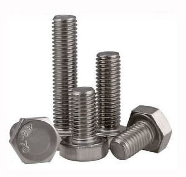 M6-1.0 x 16mm Hex Head Cap Screws, Stainless Steel A4, Plain Finish ...