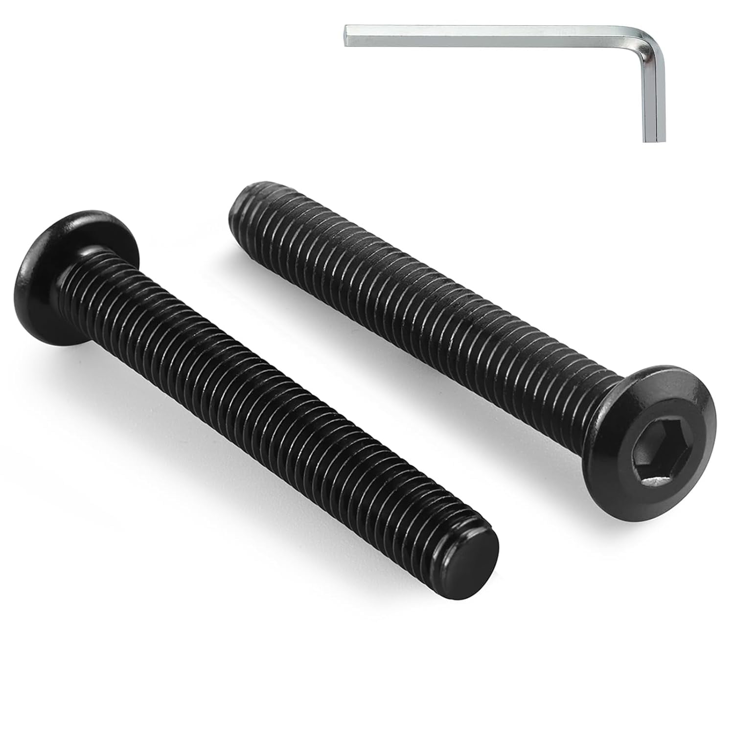 M6-1.0 x 55mm Flat Head Hex Socket Cap Screws Bolts 10Pcs, M6 Bolt 304 ...